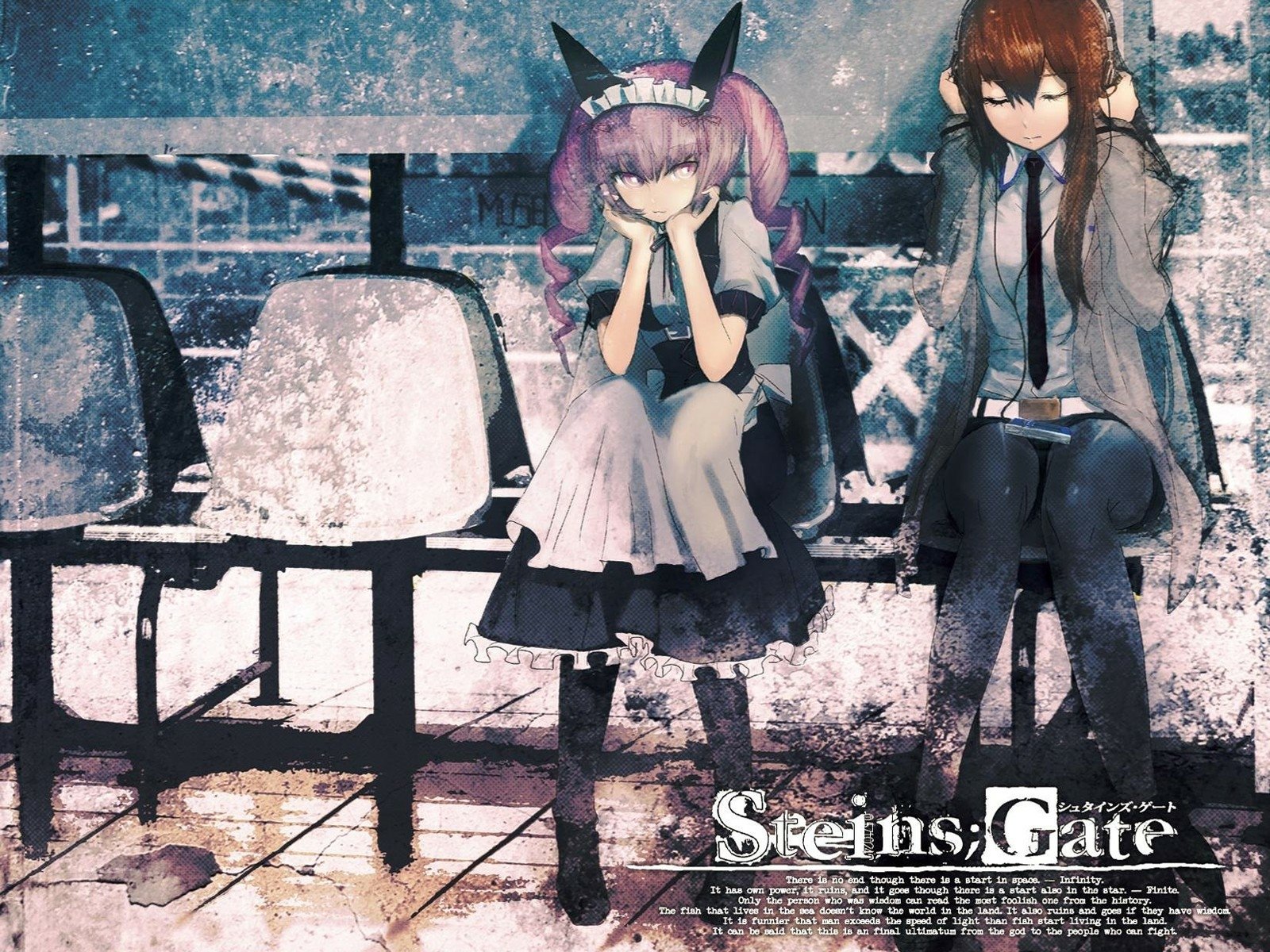 Steins;Gate Anime HD Wallpaper – Timeless moments in a chaotic world