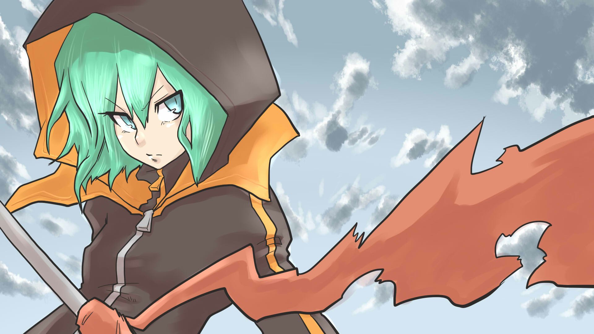 GUMI Vocaloid — Skybound HD Anime Wallpaper | 1920x1080 | Wallpaper Abyss