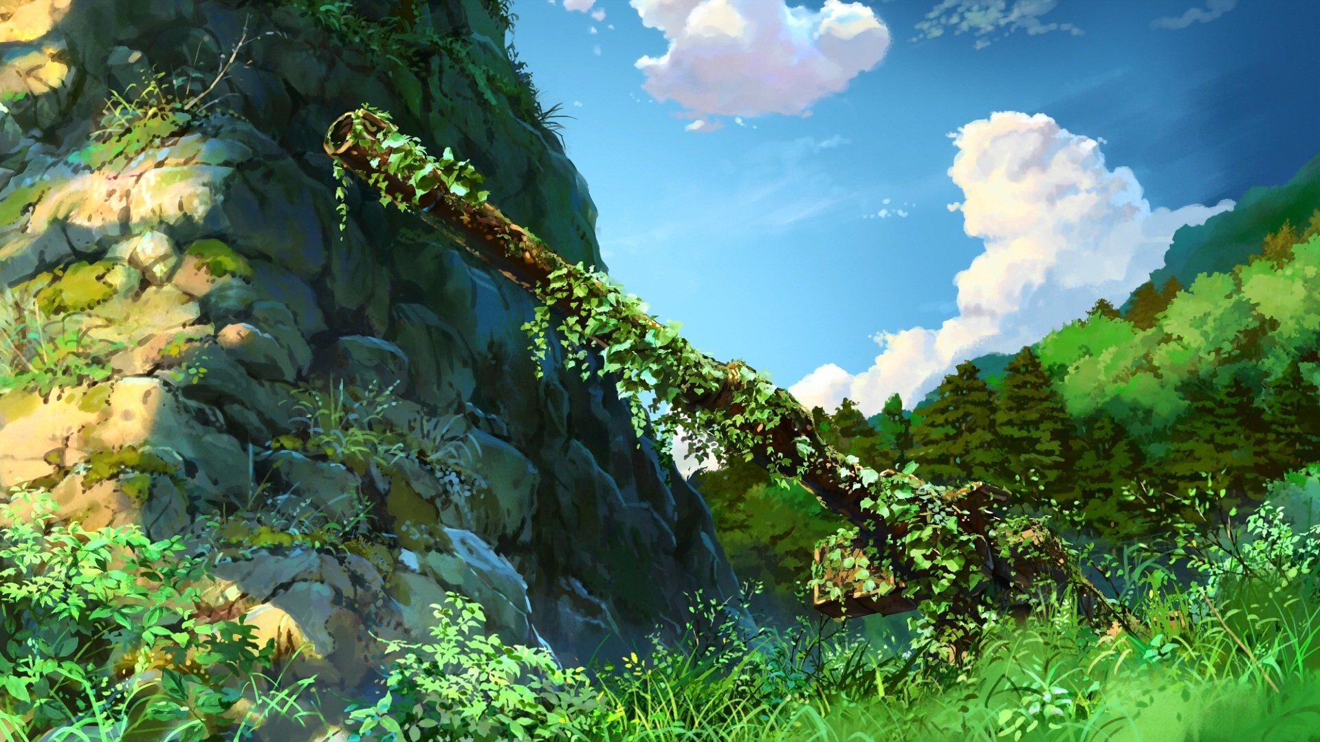 Download Anime Children Who Chase Lost Voices HD Wallpaper