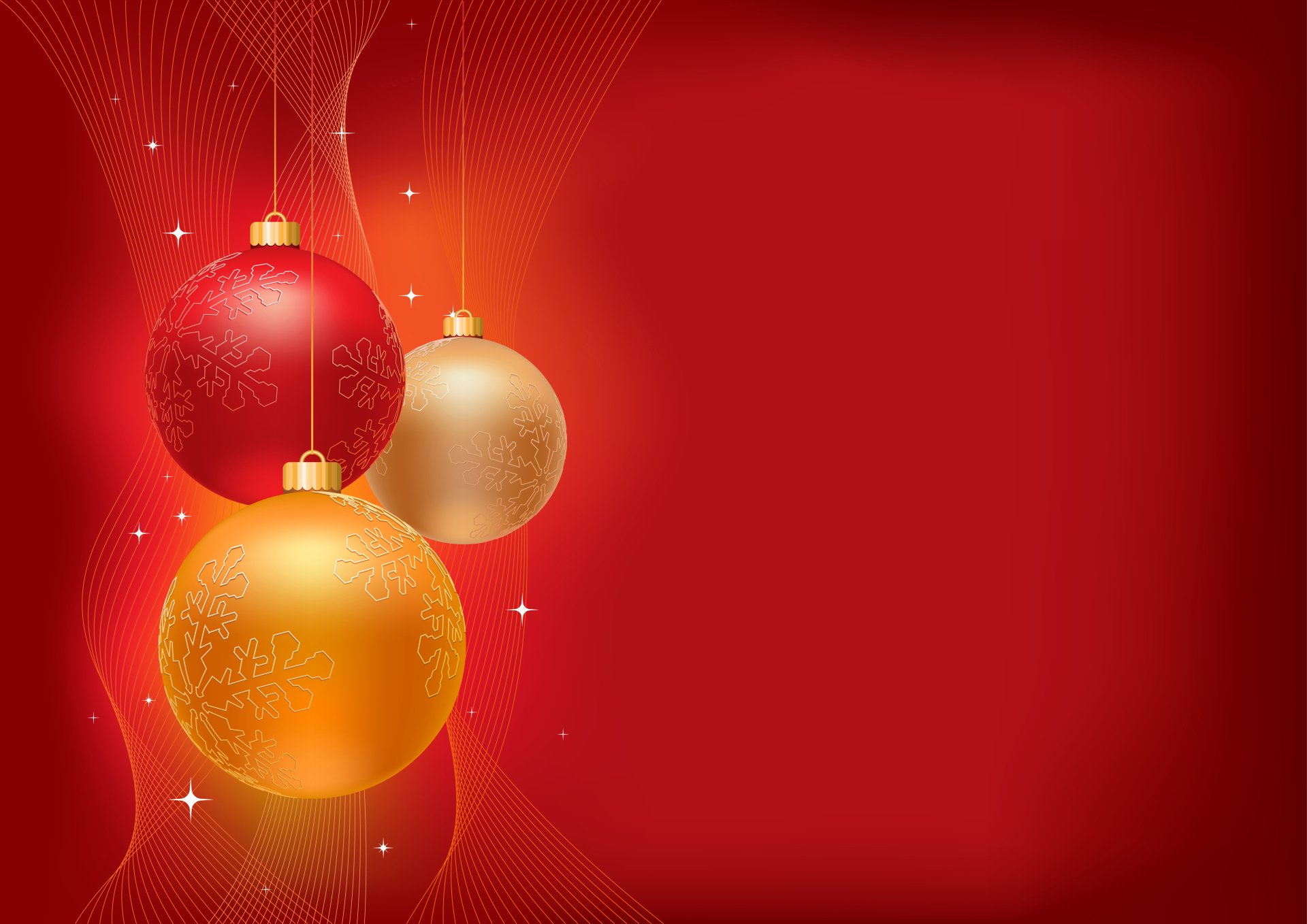 Festive Glow: 4K Ultra HD Christmas Holiday Ornaments Wallpaper ...