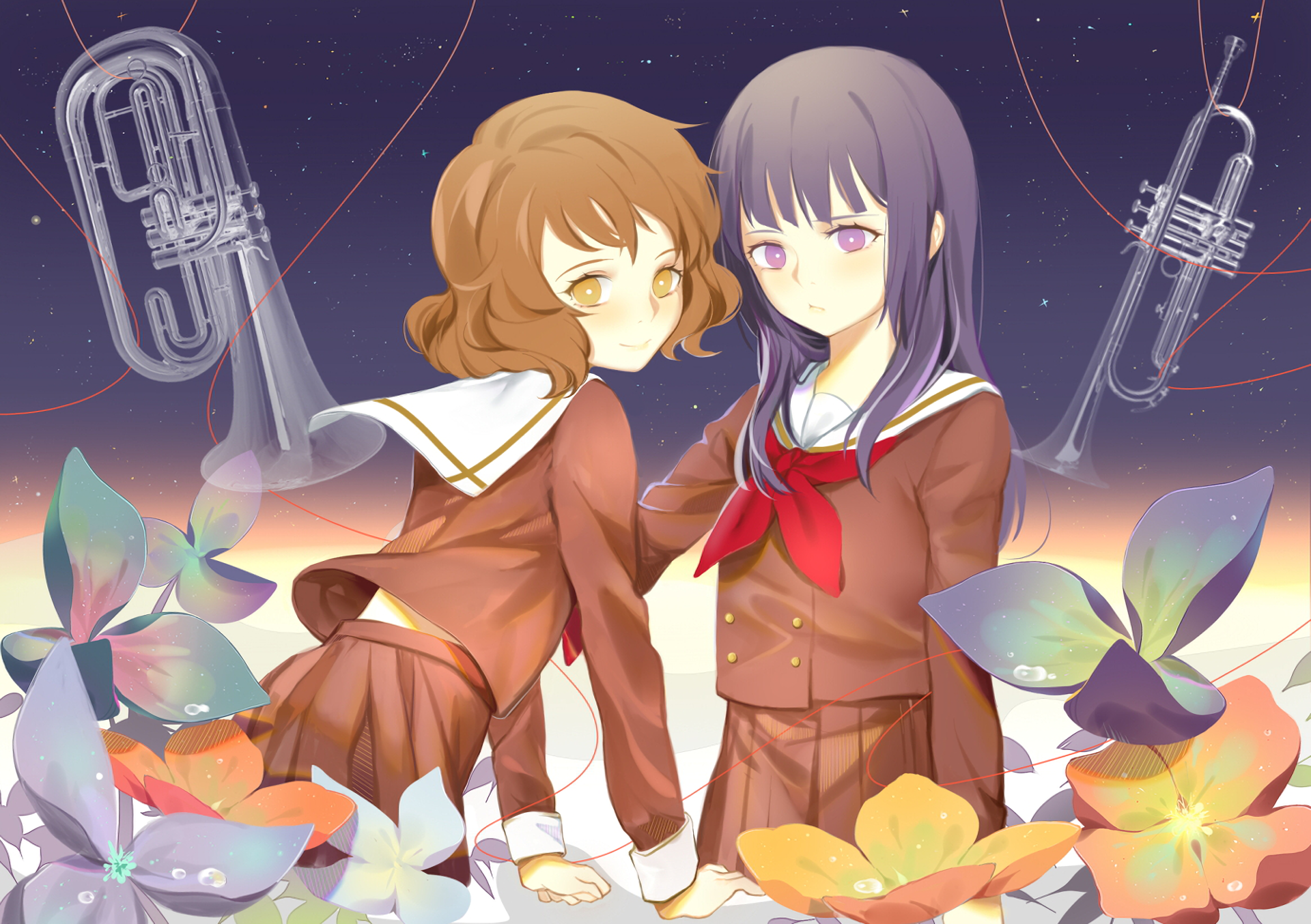 Sound Euphonium Hd Wallpaper