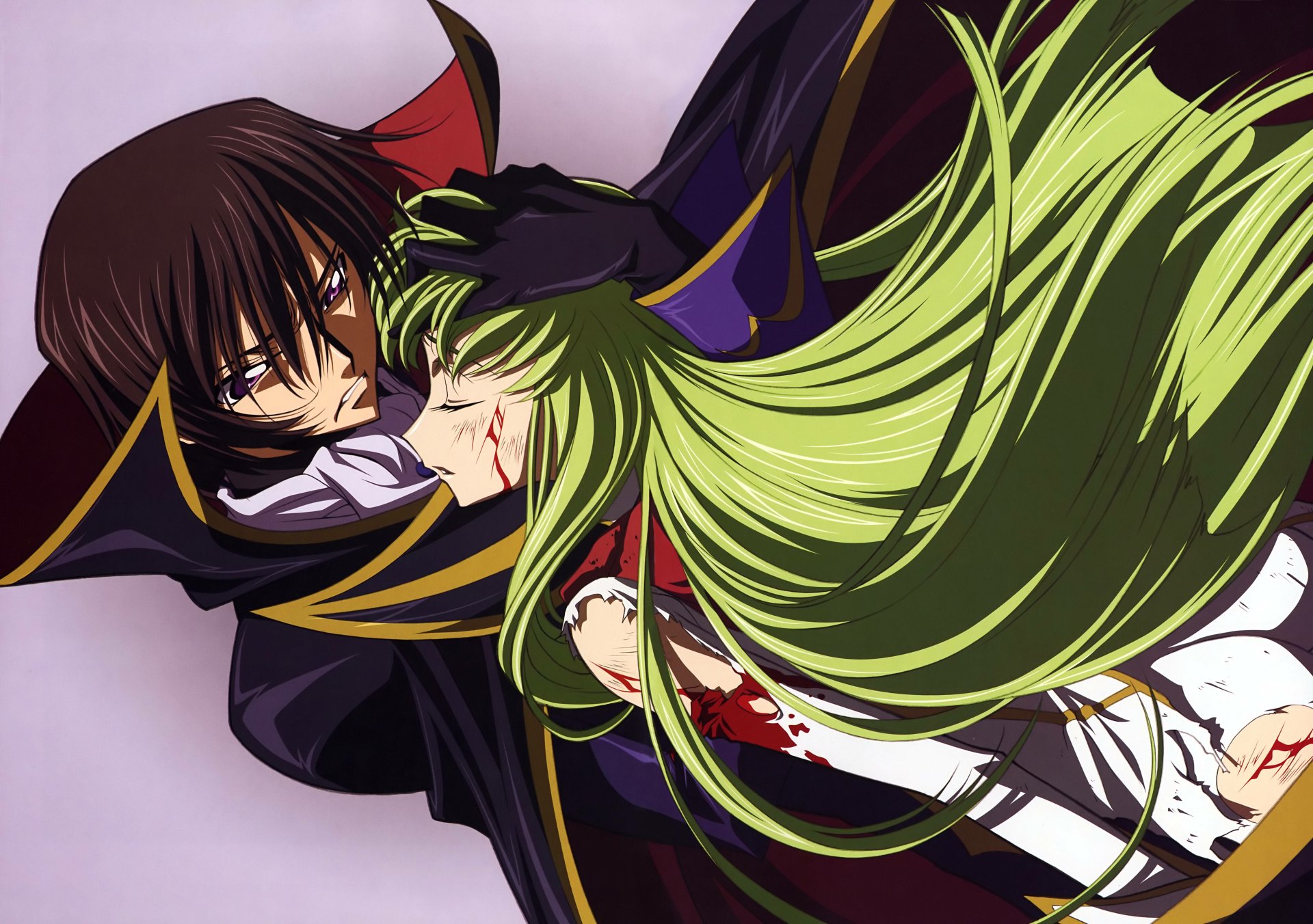 Code Geass 4K Ultra HD: Lelouch & C.C. Epic Anime Moment