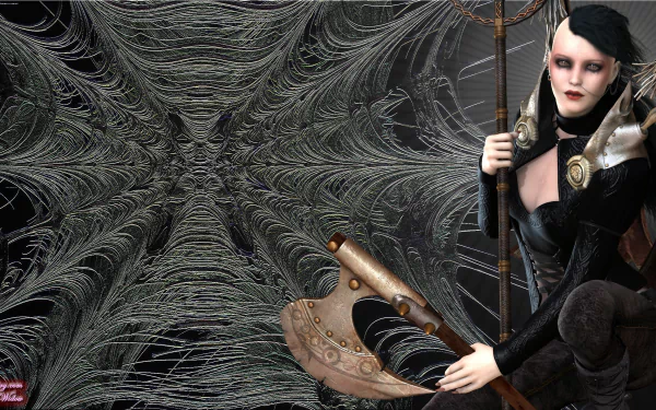 Shadow Assassin HD Fantasy Wallpaper by Jason Chan