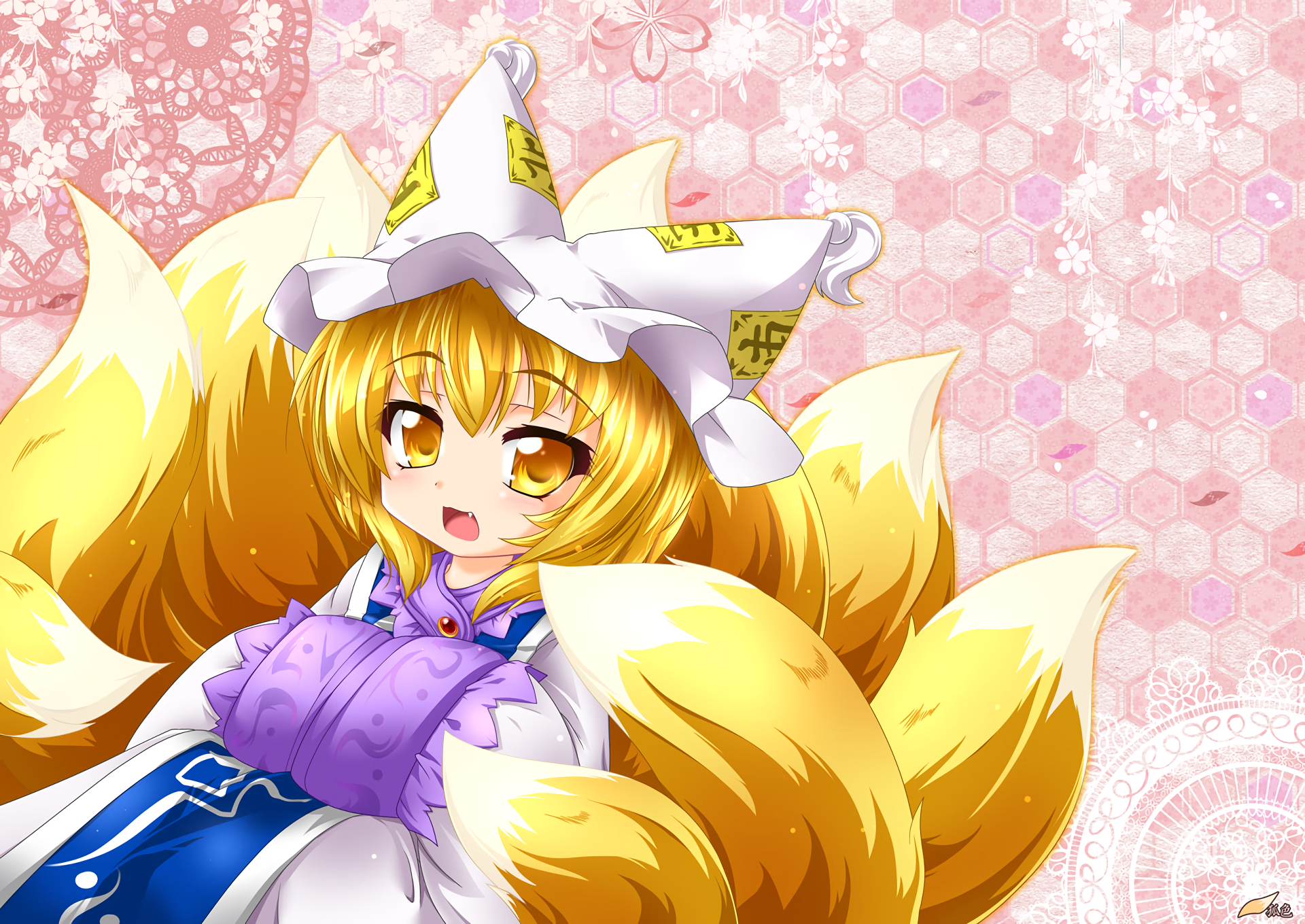 Download Anime Touhou HD Wallpaper