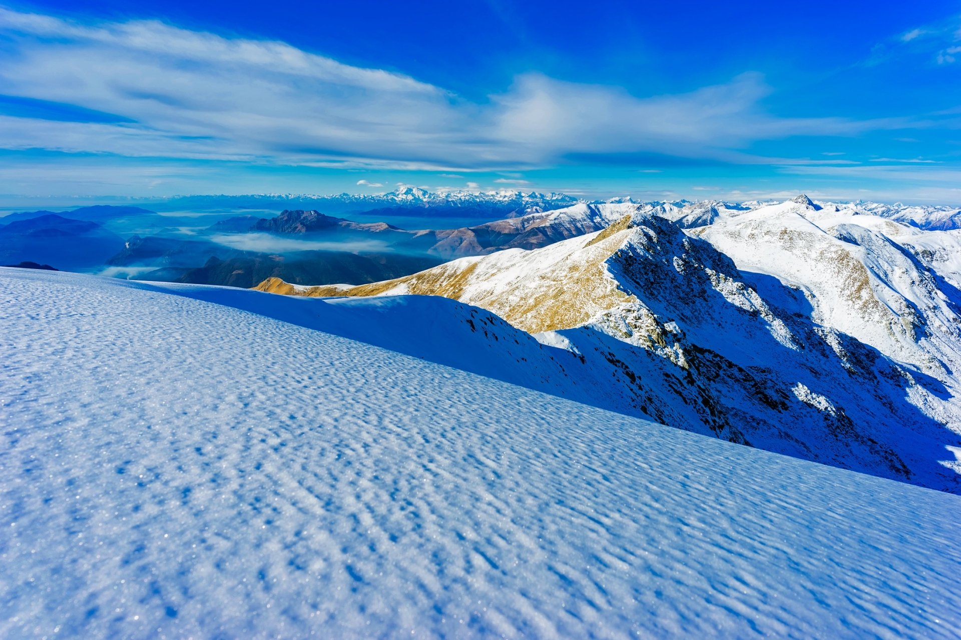 Download Snow Italy Nature Winter Mountain Snowy Mountain HD Wallpaper ...