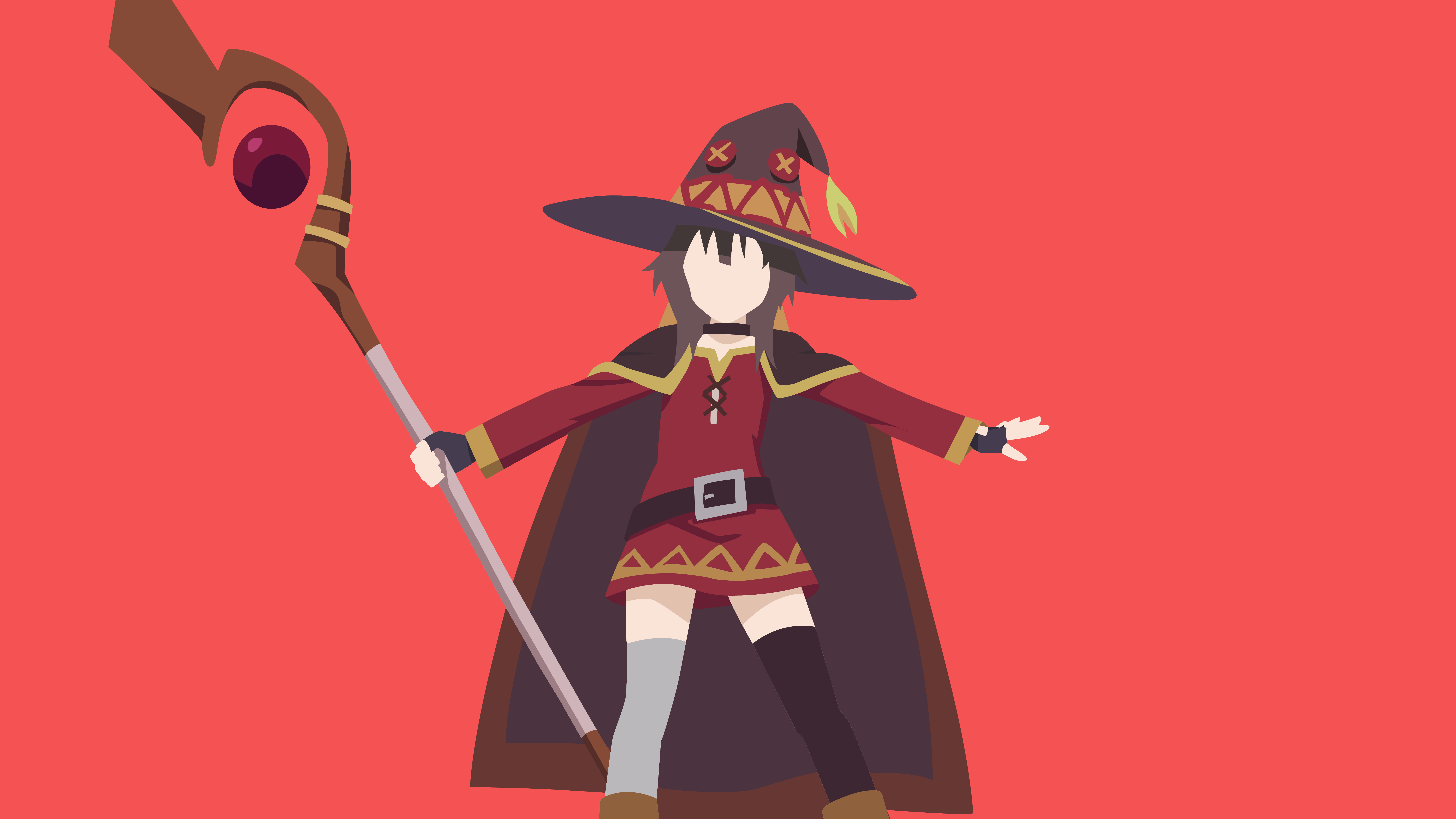 Download Minimalist Megumin (KonoSuba) Anime KonoSuba - God’s Blessing ...