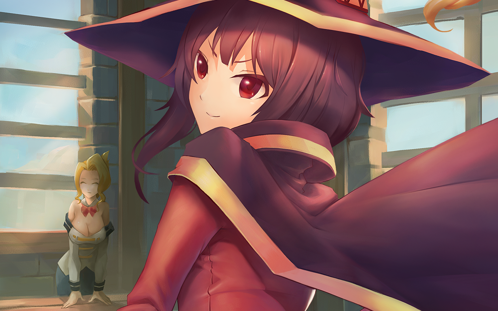 Megumin’s Magic Moment - KonoSuba HD Anime Wallpaper