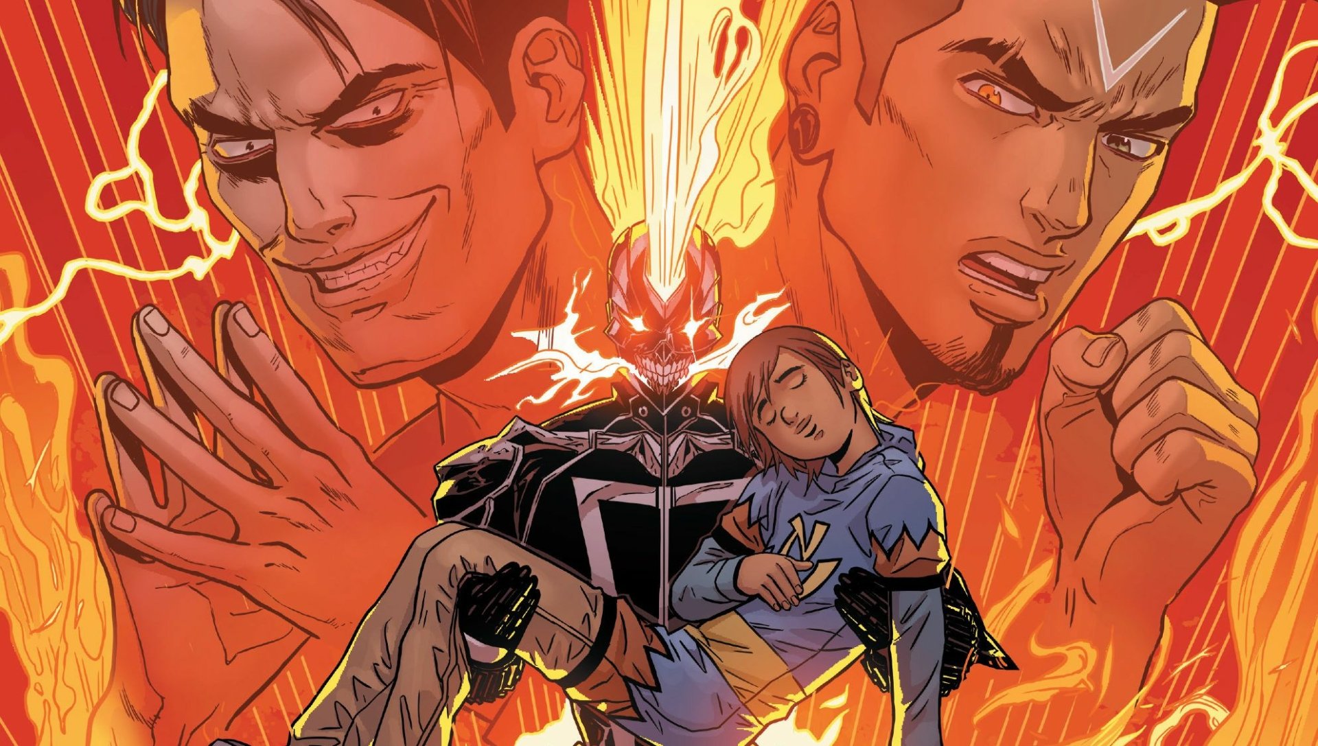 All-New Ghost Rider HD Wallpaper – Robbie Reyes & Eli Morrow