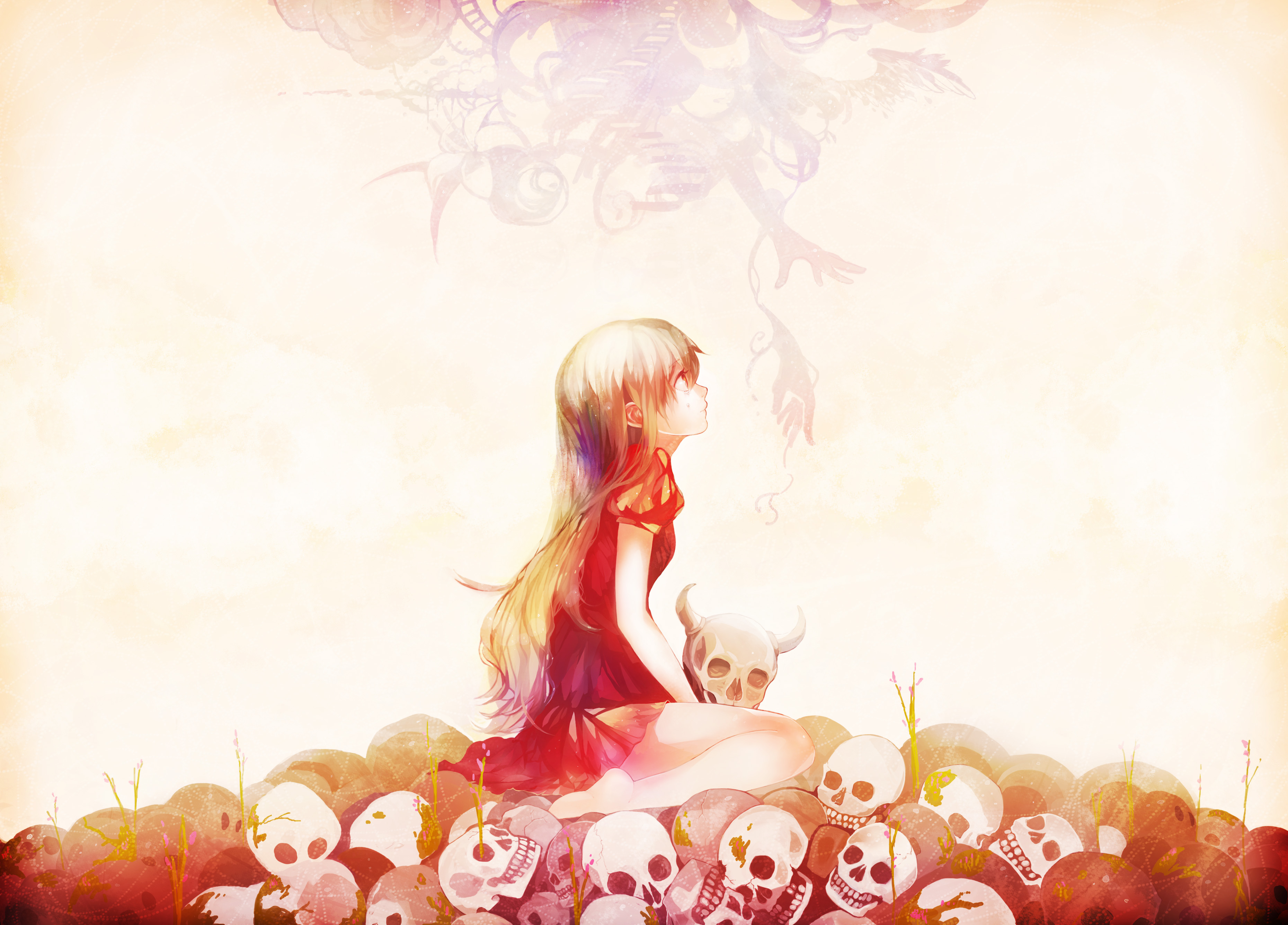 Download Skull Anime Original HD Wallpaper
