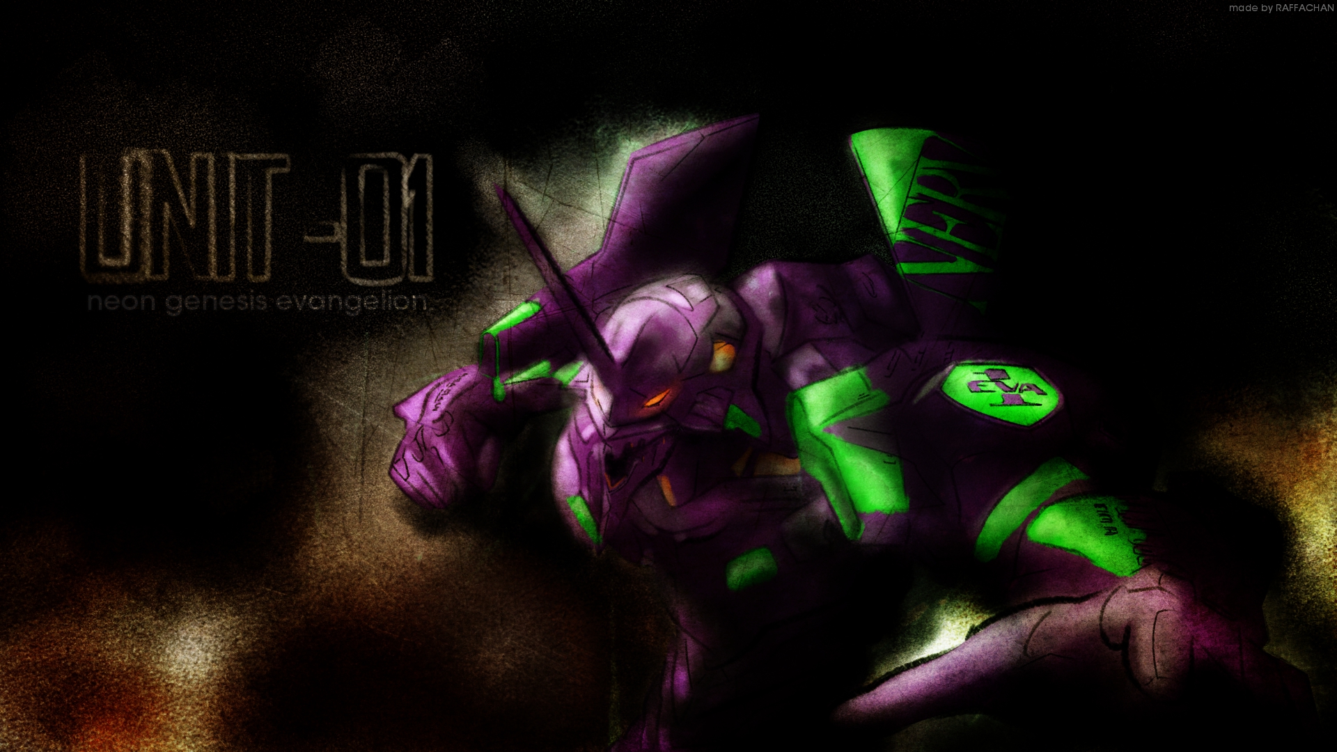 Neon Genesis Evangelion: Unit-01 HD Anime Wallpaper