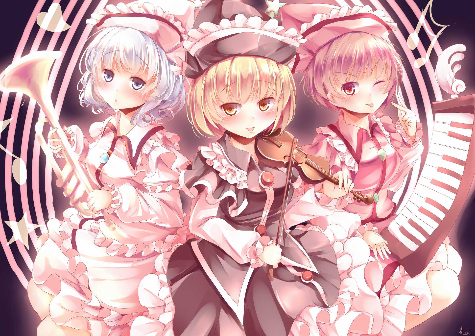 Download Anime Touhou HD Wallpaper
