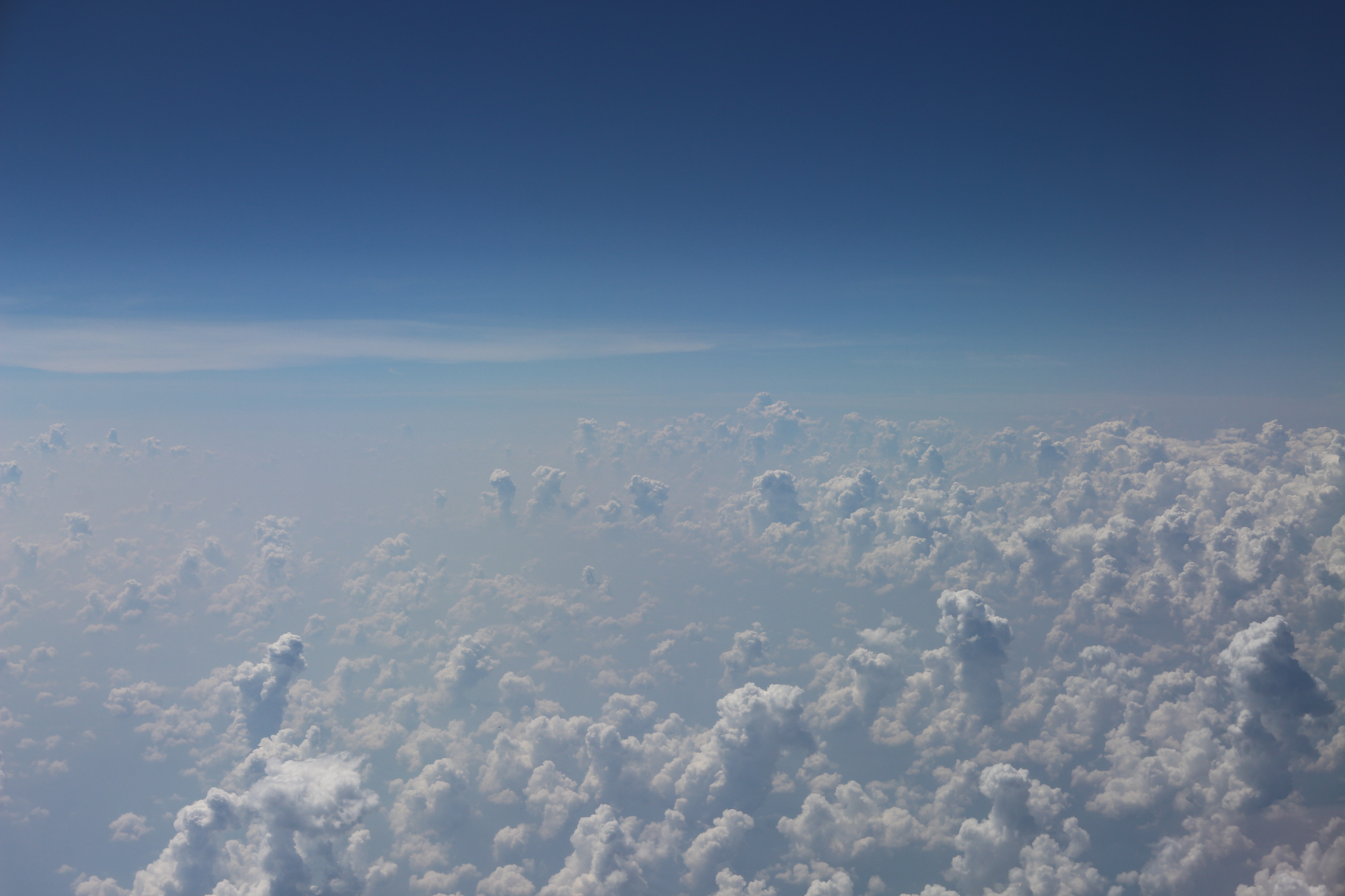 Download Aerial Horizon Sky Nature Cloud 4k Ultra HD Wallpaper