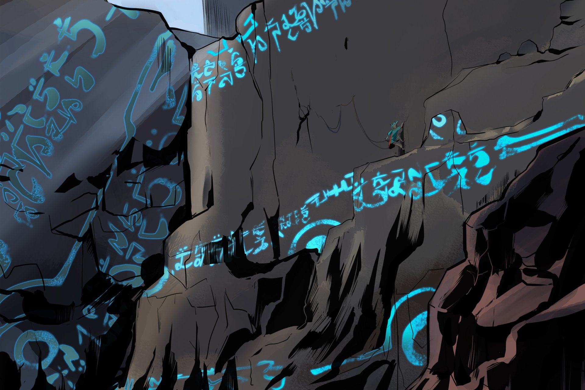 Download Comic Glow HD Wallpaper by Ray Chou