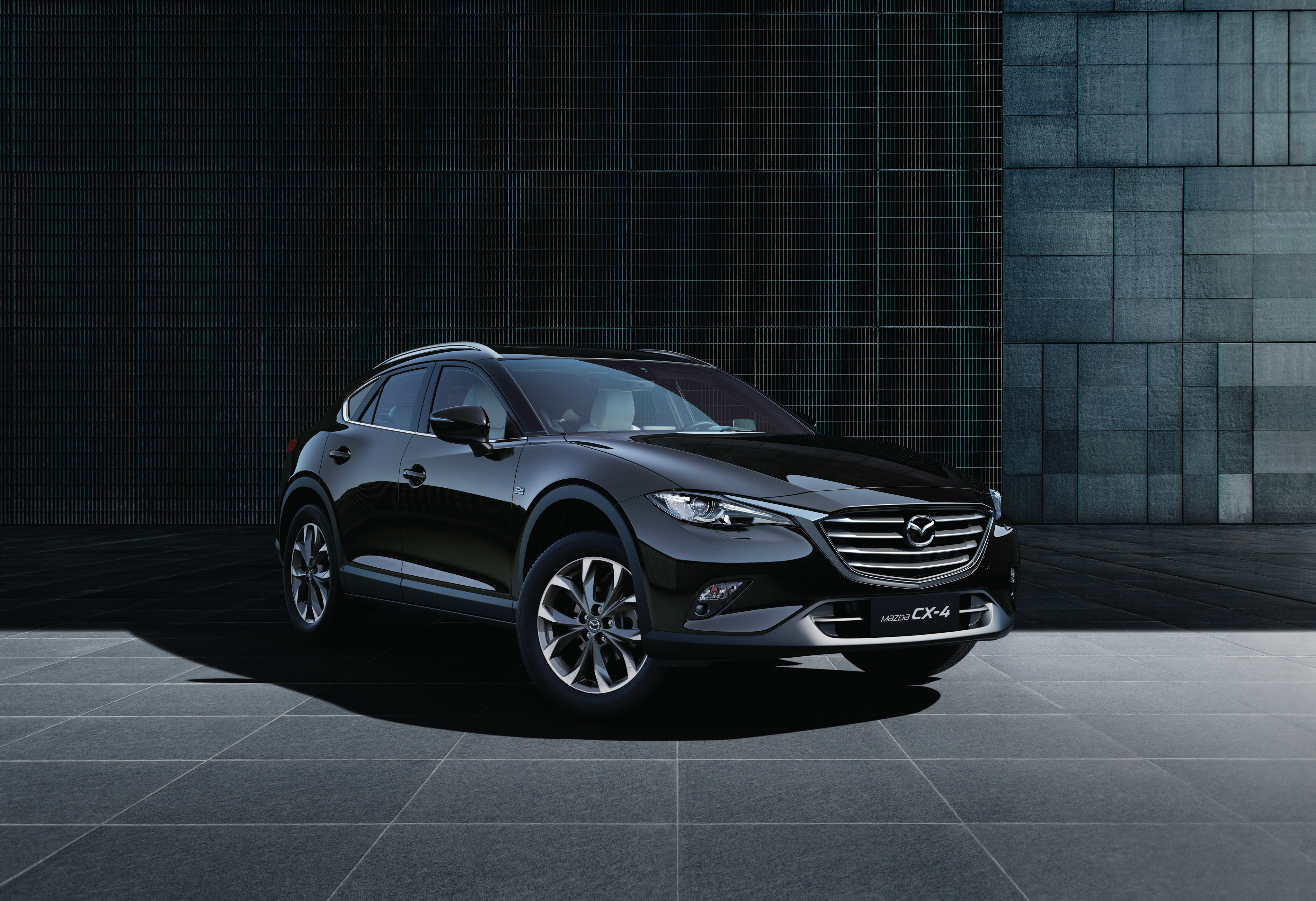 Download SUV Car Black Car Mazda Vehicle Mazda CX-4 4k Ultra HD Wallpaper
