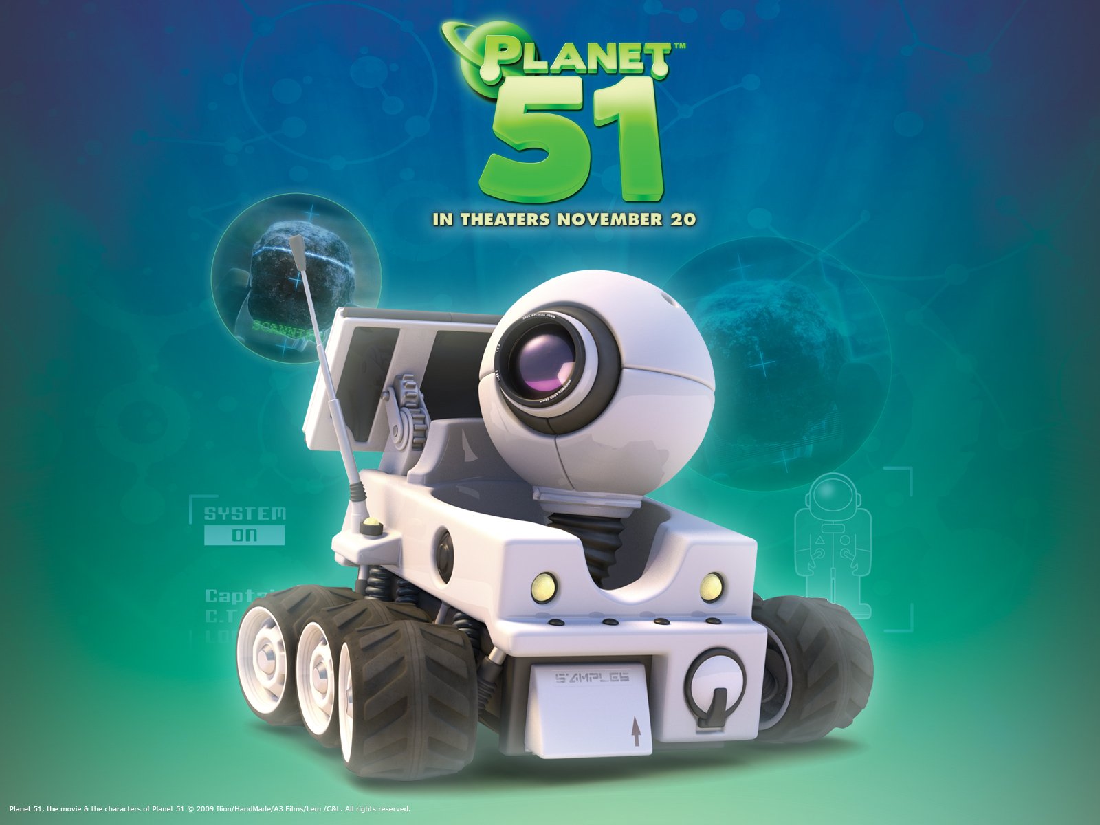 Download Movie Planet 51 Wallpaper
