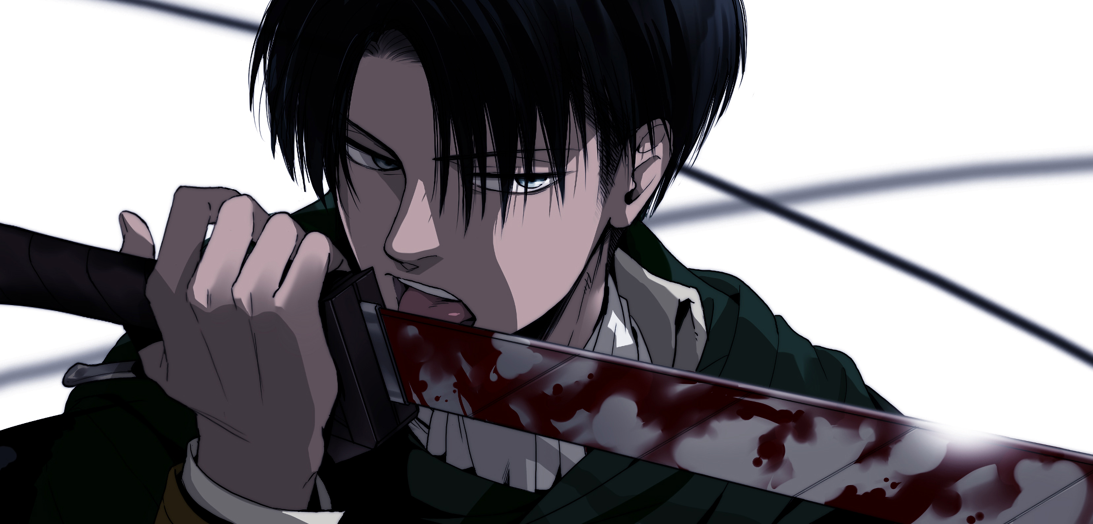 Levi Ackerman HD Wallpaper | Attack on Titan Anime Art