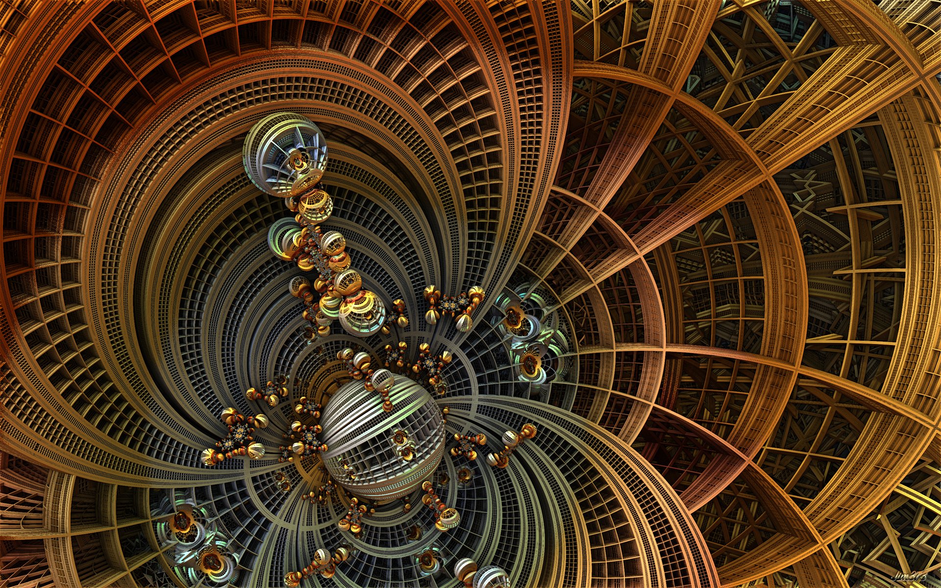 Download Abstract Fractal HD Wallpaper by Jim Marx