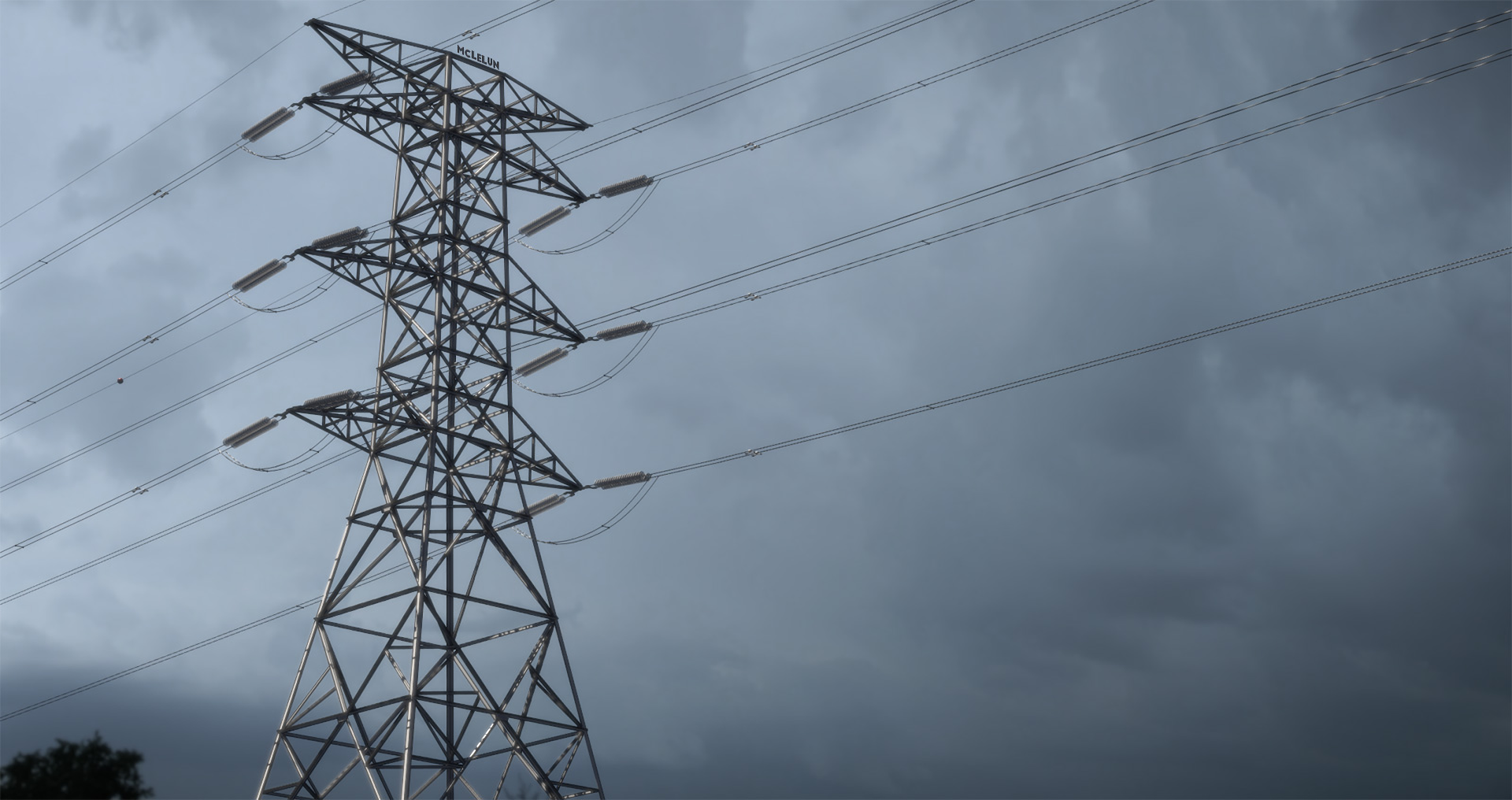 Download Power Line Anime Original Wallpaper by Mclelun