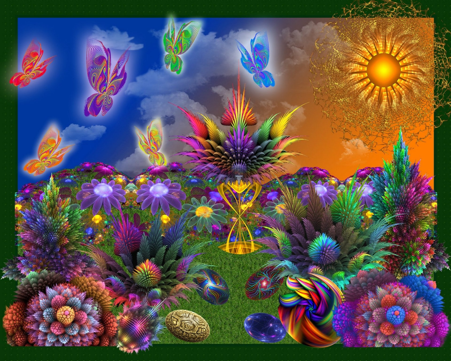 Vibrant Fantasy: A Colorful HD Artistic Wonderland by Peggi Wolfe ...