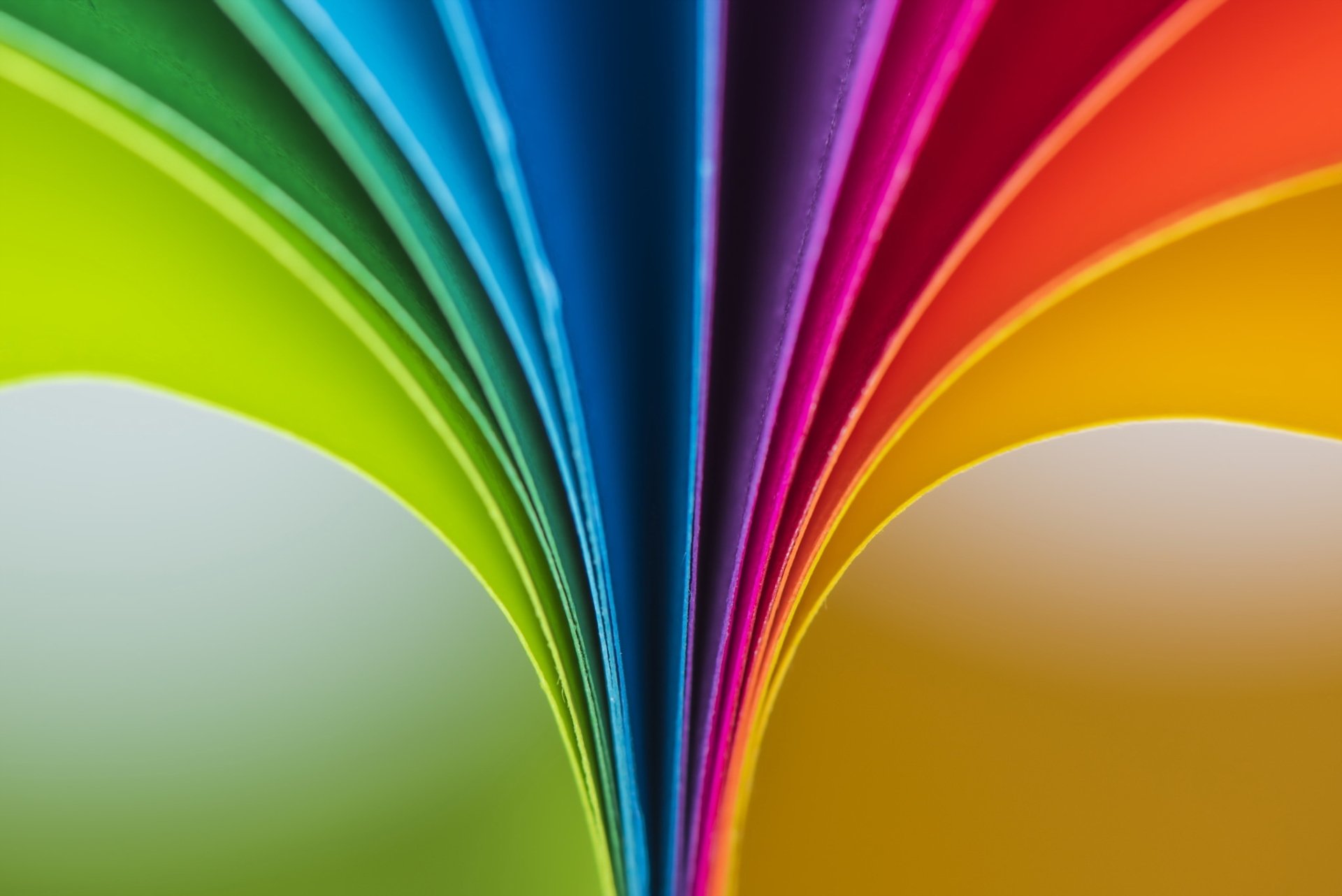 Download Rainbow Colorful Abstract Colors HD Wallpaper
