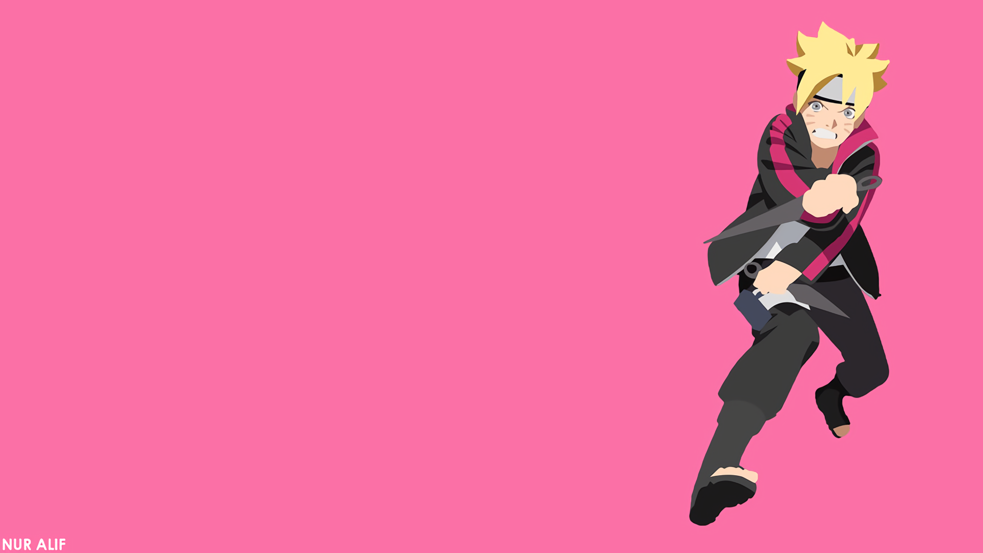 Boruto Uzumaki HD Anime Wallpaper – Dynamic Action Shot