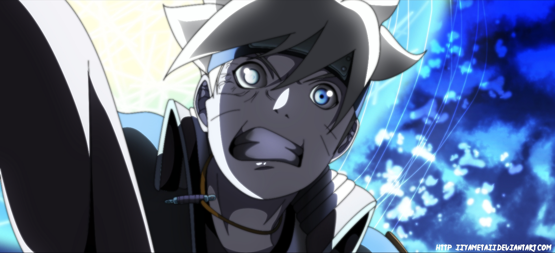Boruto Uzumaki HD Anime Wallpaper – Intense Action Scene | 2367x1080 ...