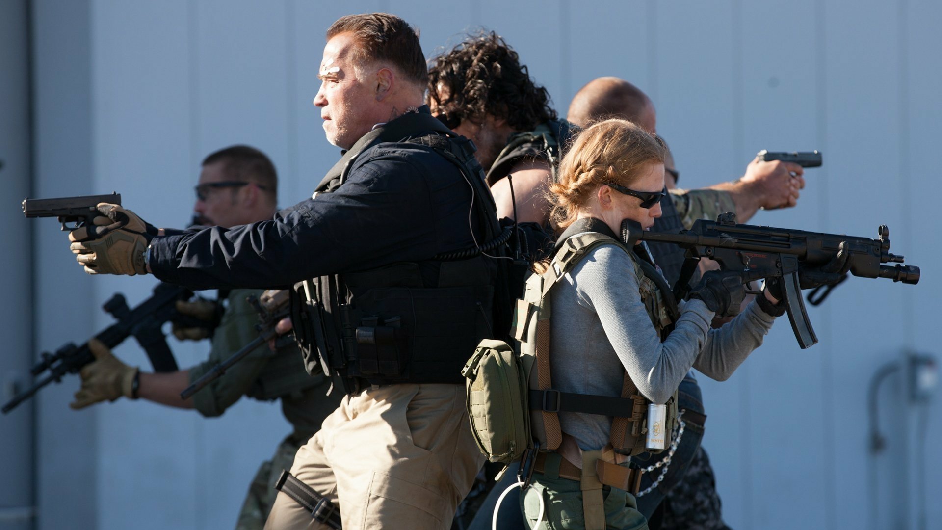 Download Arnold Schwarzenegger Movie Sabotage (2014) HD Wallpaper