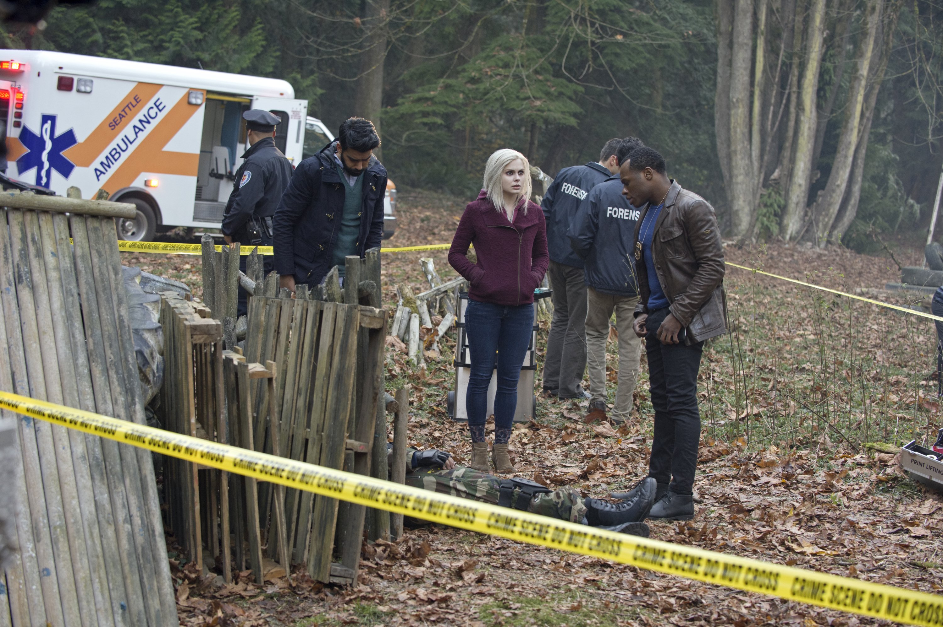 iZombie, Liv Moore, Dr. Ravi Chakrabarti and Clive Babineaux