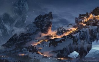 166 Fantasy Winter HD Wallpapers | Background Images - Wallpaper Abyss ...