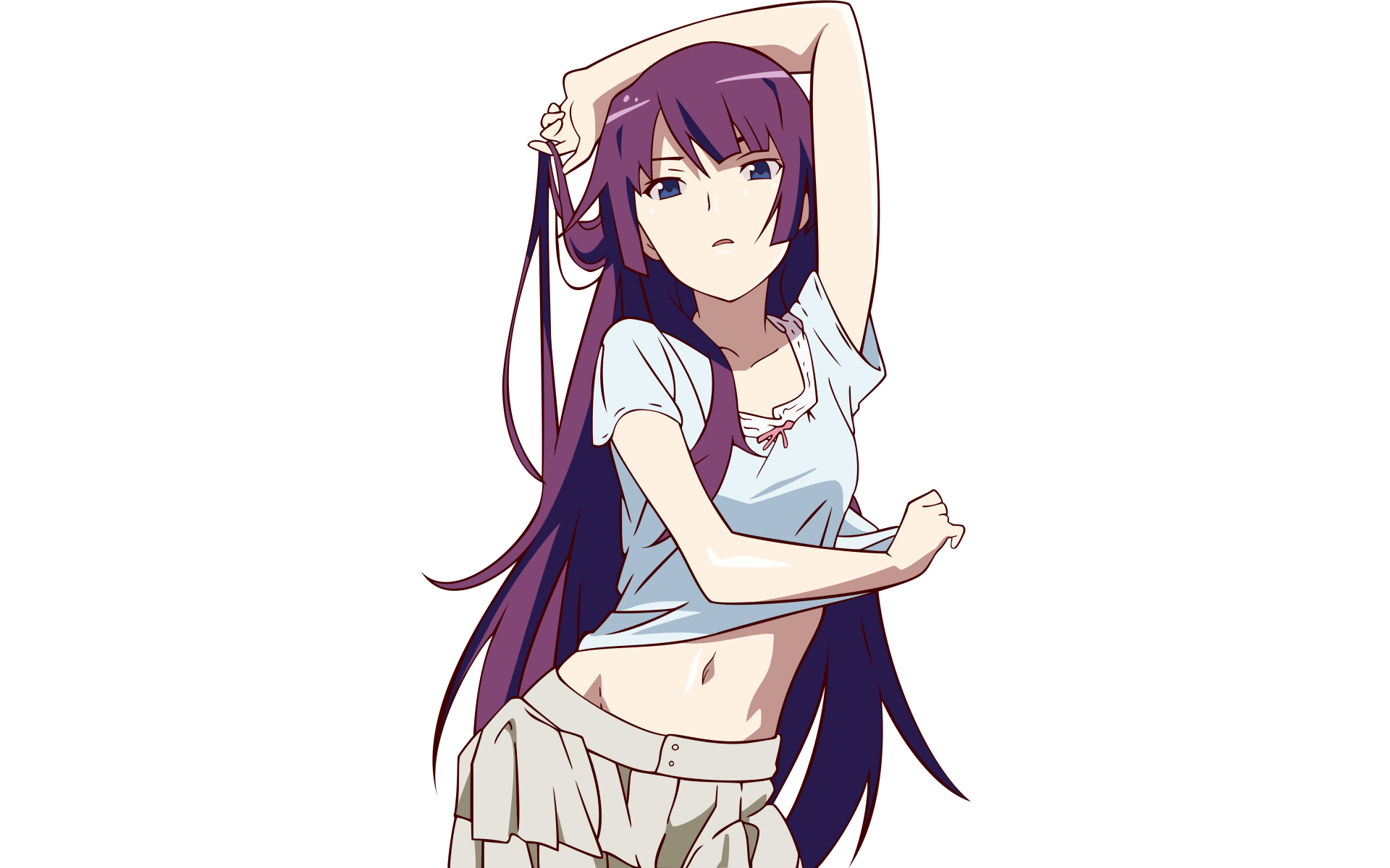 Hitagi Senjōgahara 8k Ultra Hd Wallpaper