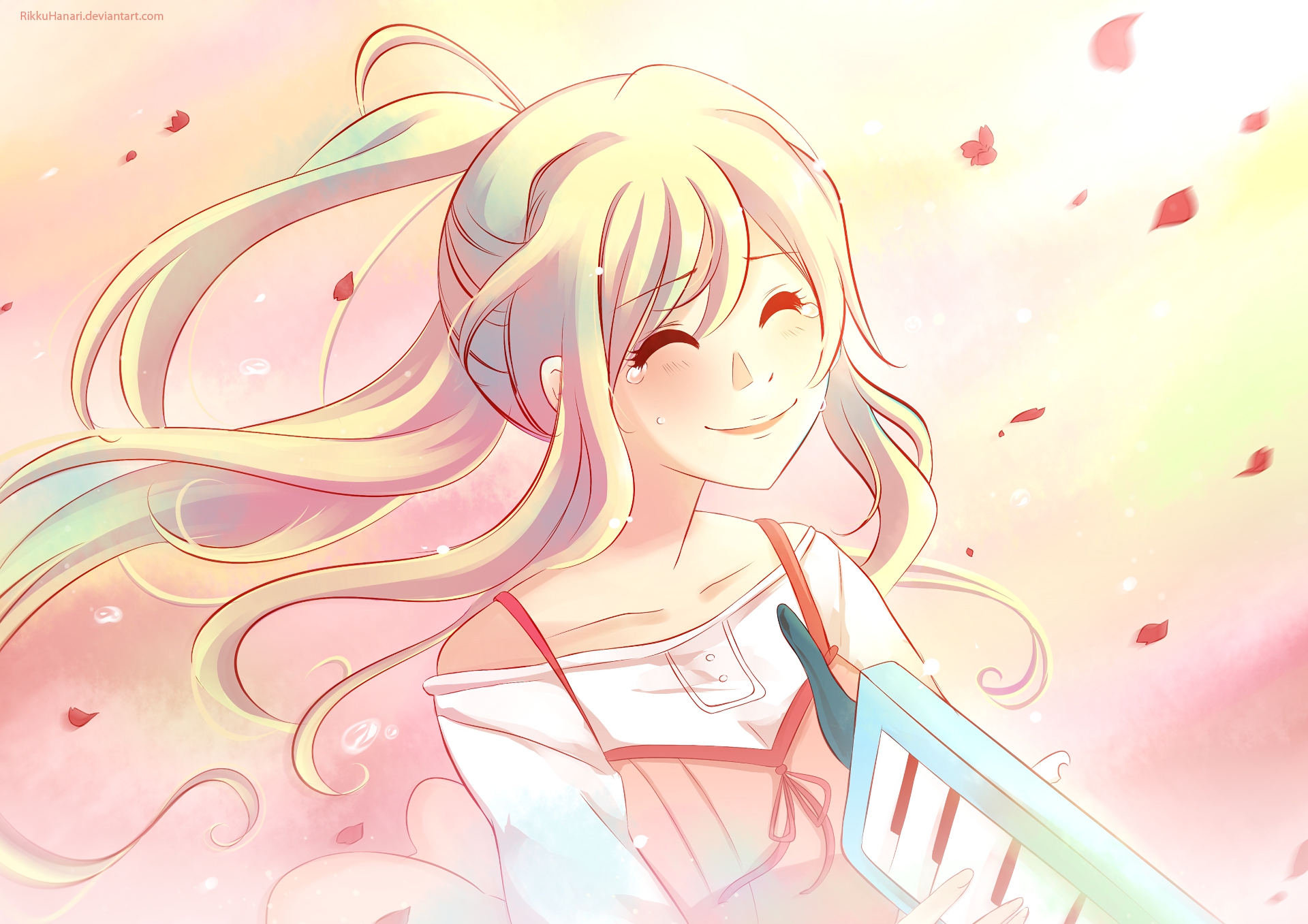 Anime Your Lie in April HD Wallpaper