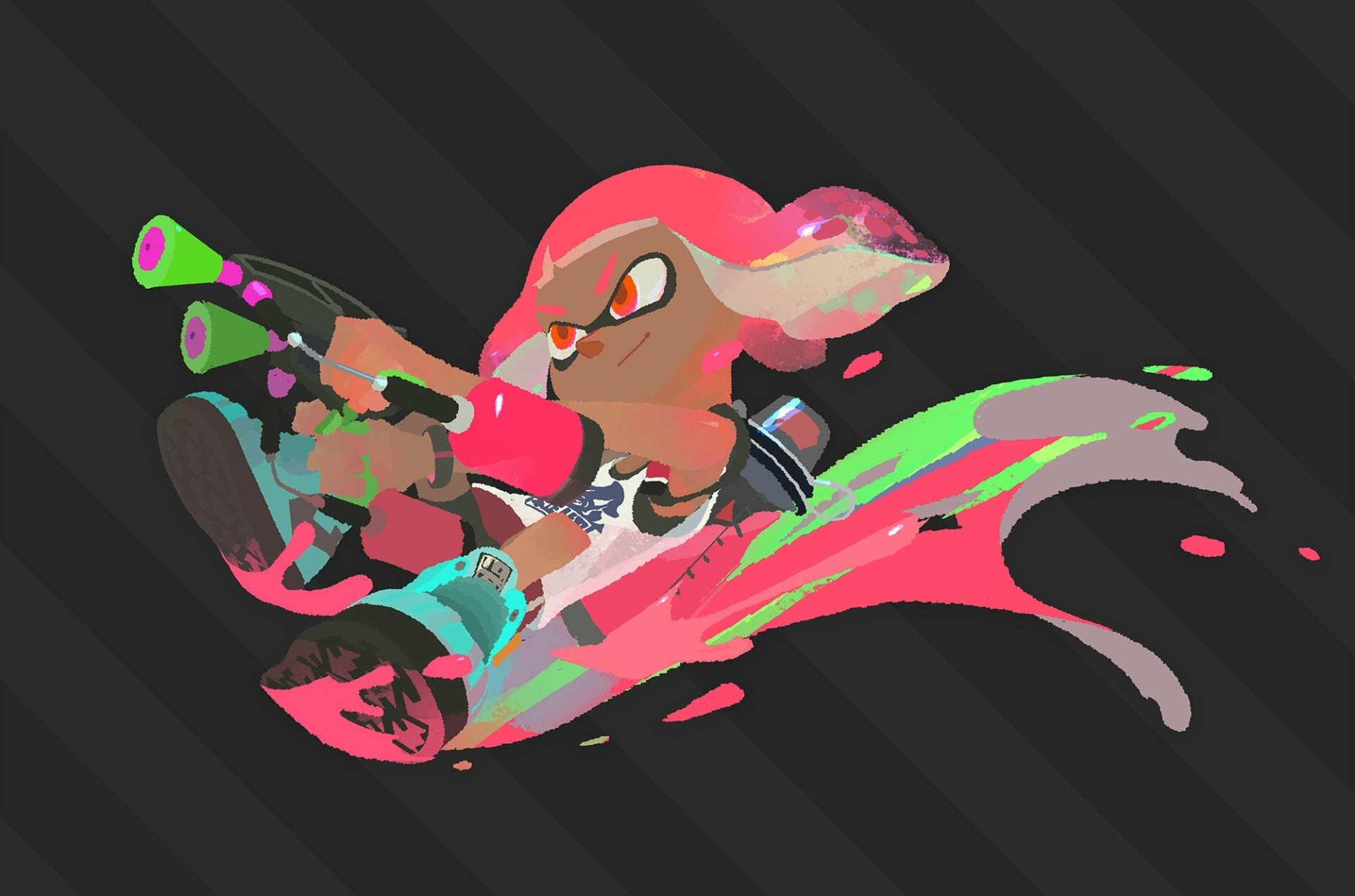 Splatoon 2 Inkling HD Wallpaper