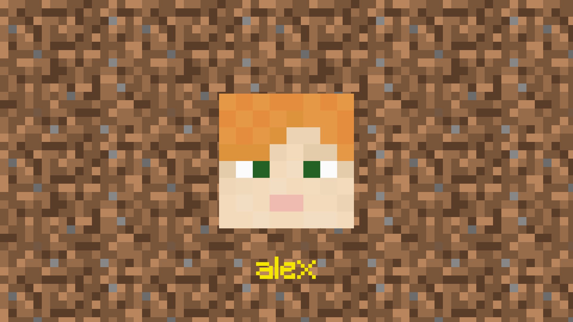 Minecraft head project 4 alex by h3video1RavenShadow