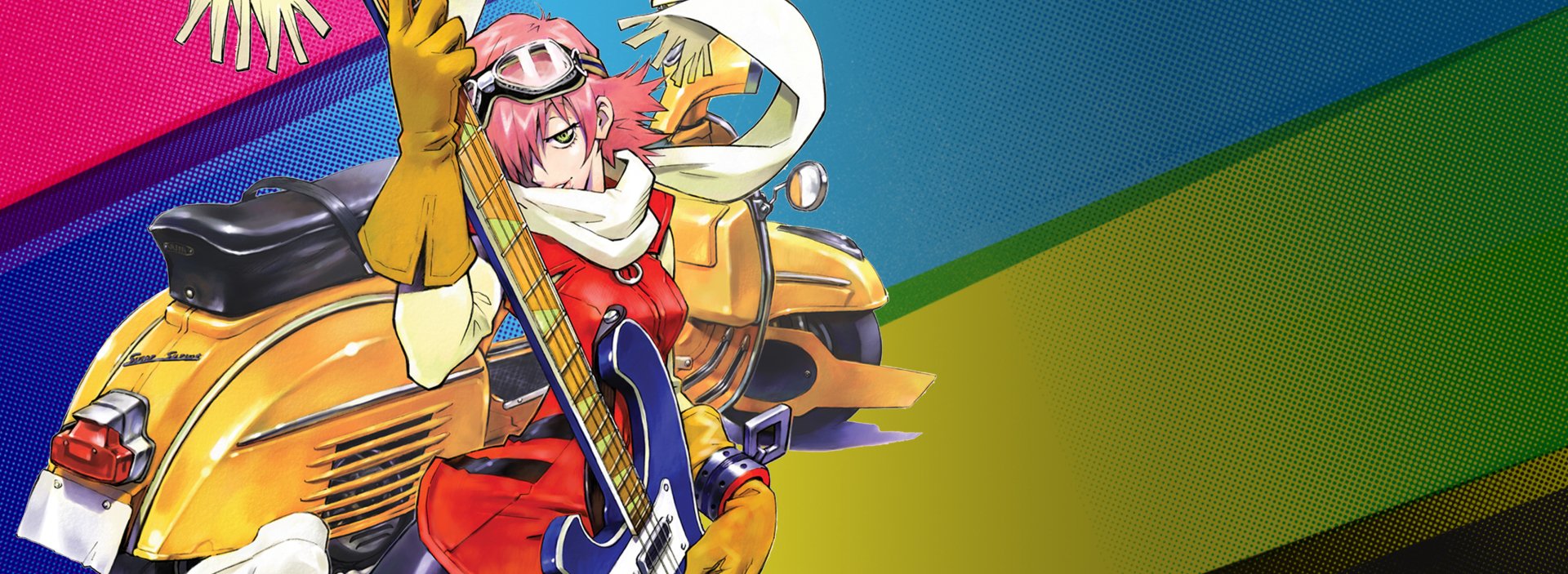 Download Haruko Haruhara Anime FLCL HD Wallpaper