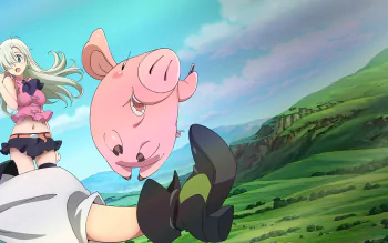 Meliodas Elizabeth Liones Hawk Nanatsu No Taizai, The Seven Deadly