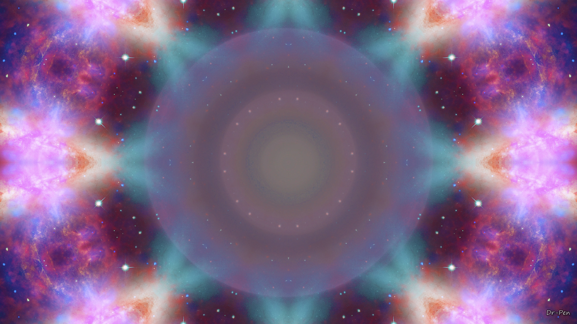 Space Mandala No10 - Wallpaper by Dr-Pen