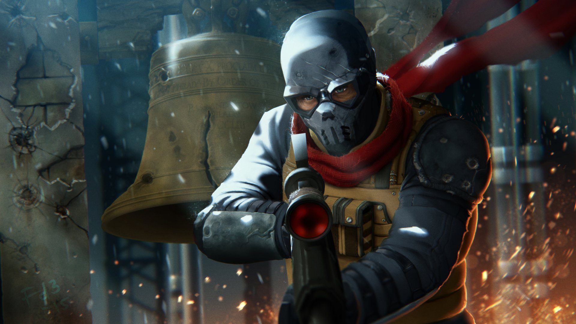 Download Soldier Video Game Homefront: The Revolution 4k Ultra HD Wallpaper