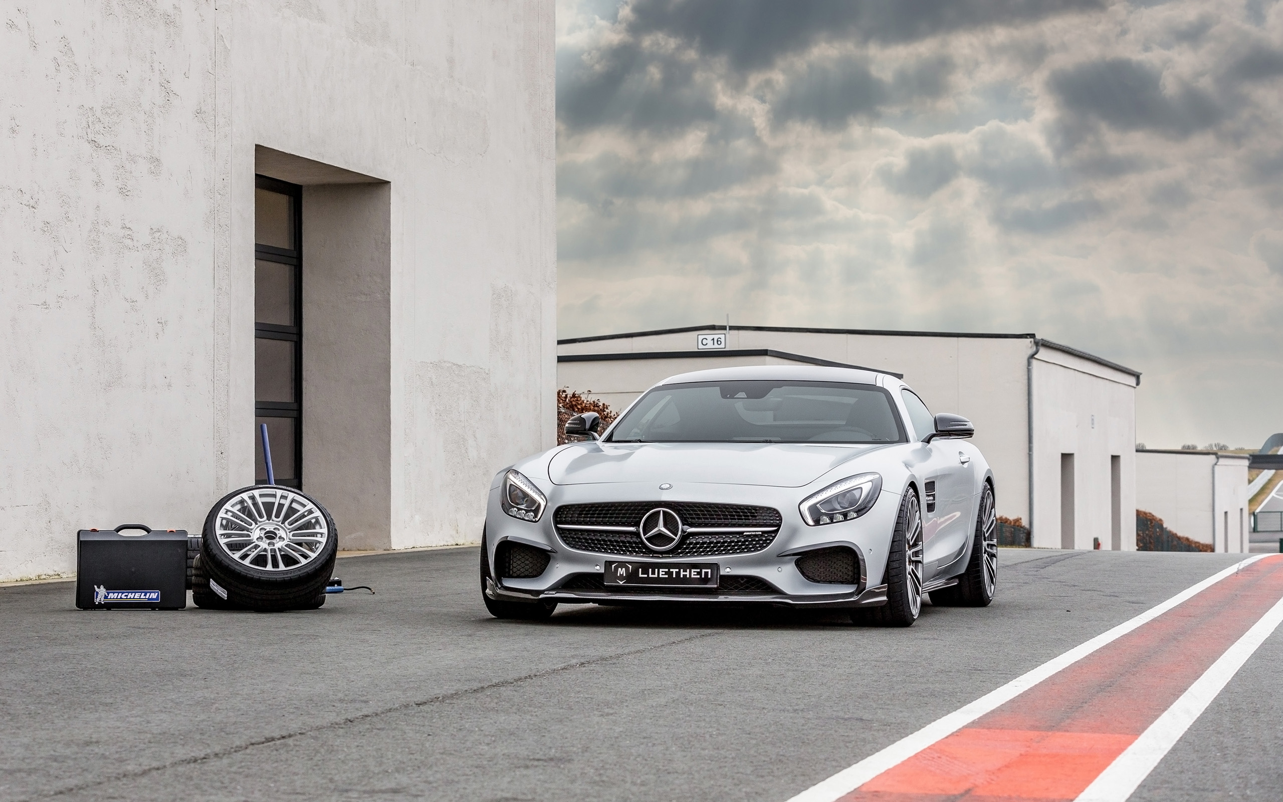 Download Mercedes-Benz Car Supercar Luethen Motorsport Mercedes-AMG GT ...