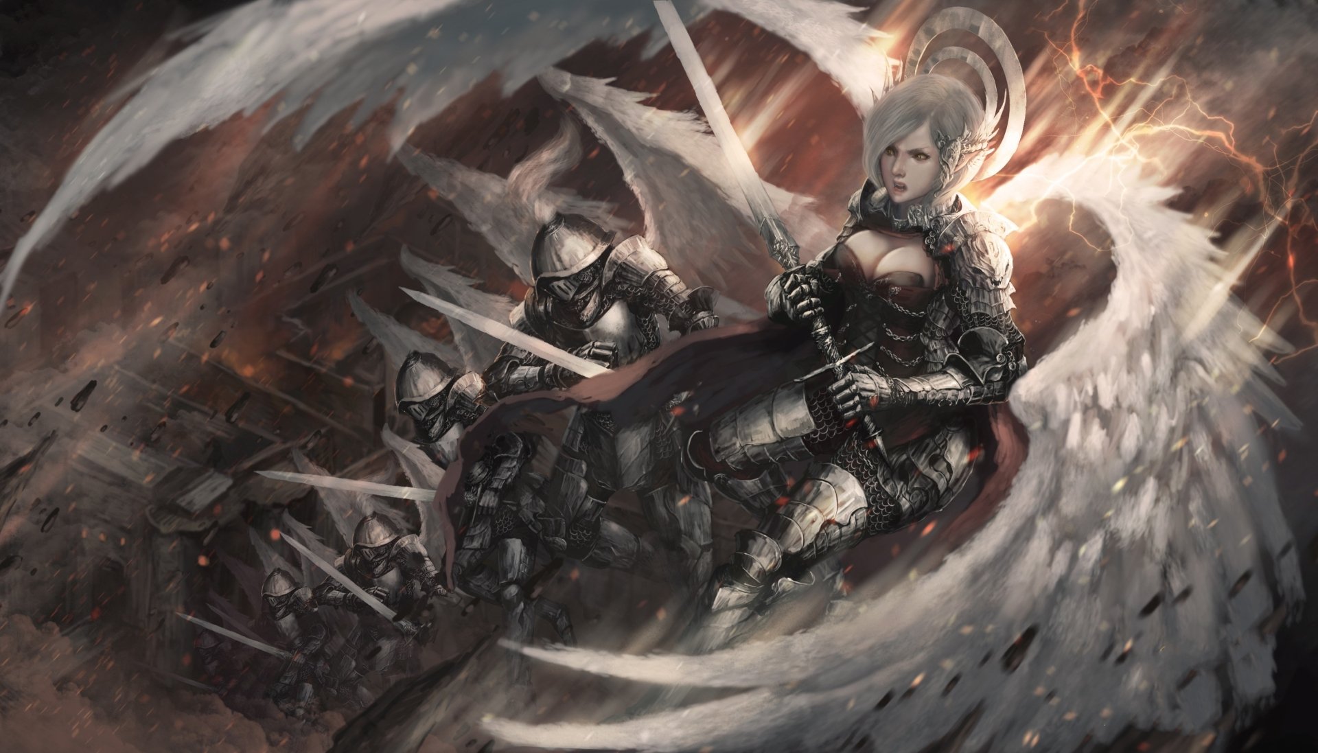Angel Warrior HD Wallpaper by Reign Tran