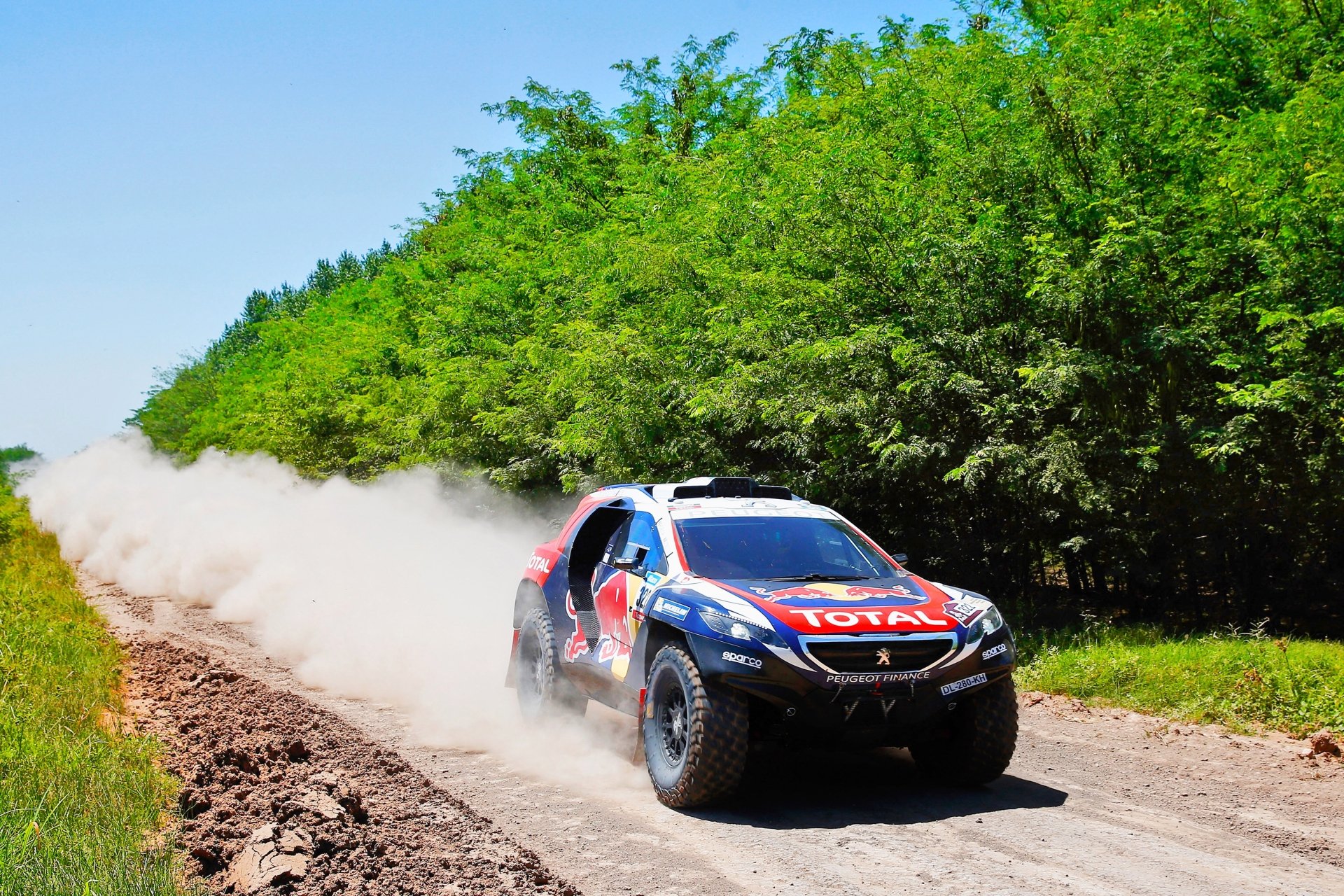 Download Dirt Road Car Rallying Sports HD Wallpaper