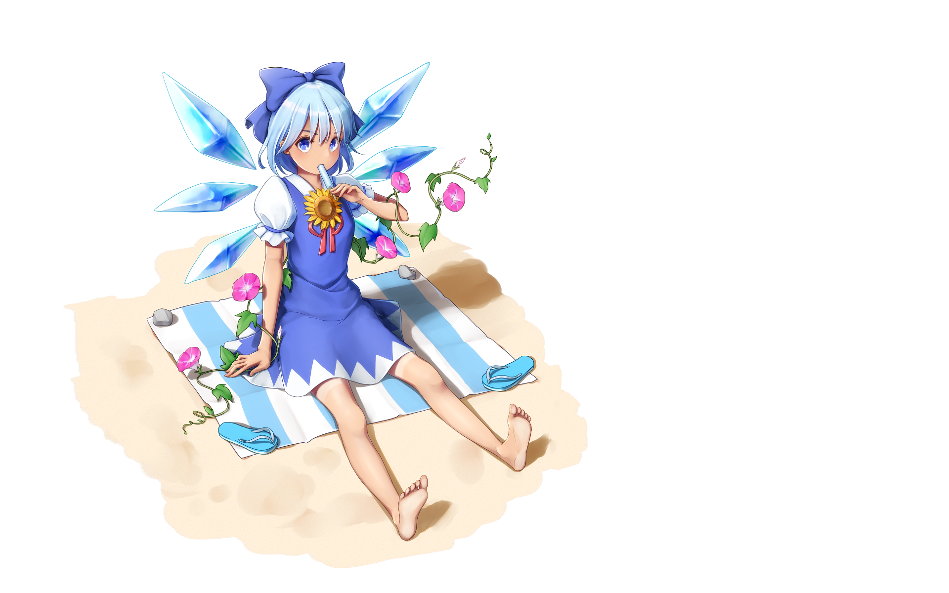 Download Cirno (Touhou) Anime Touhou HD Wallpaper