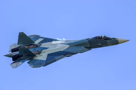 Sukhoi Su-57 - Desktop Wallpapers, Phone Wallpaper, PFP, Gifs, and More!