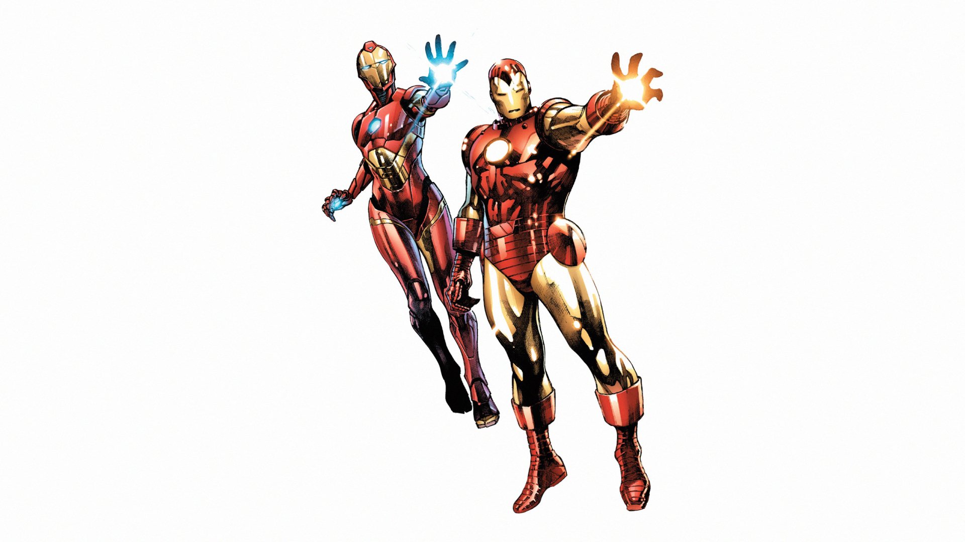 Ironheart & Iron Man HD Wallpaper – Riri Williams Marvel Comic Power Duo