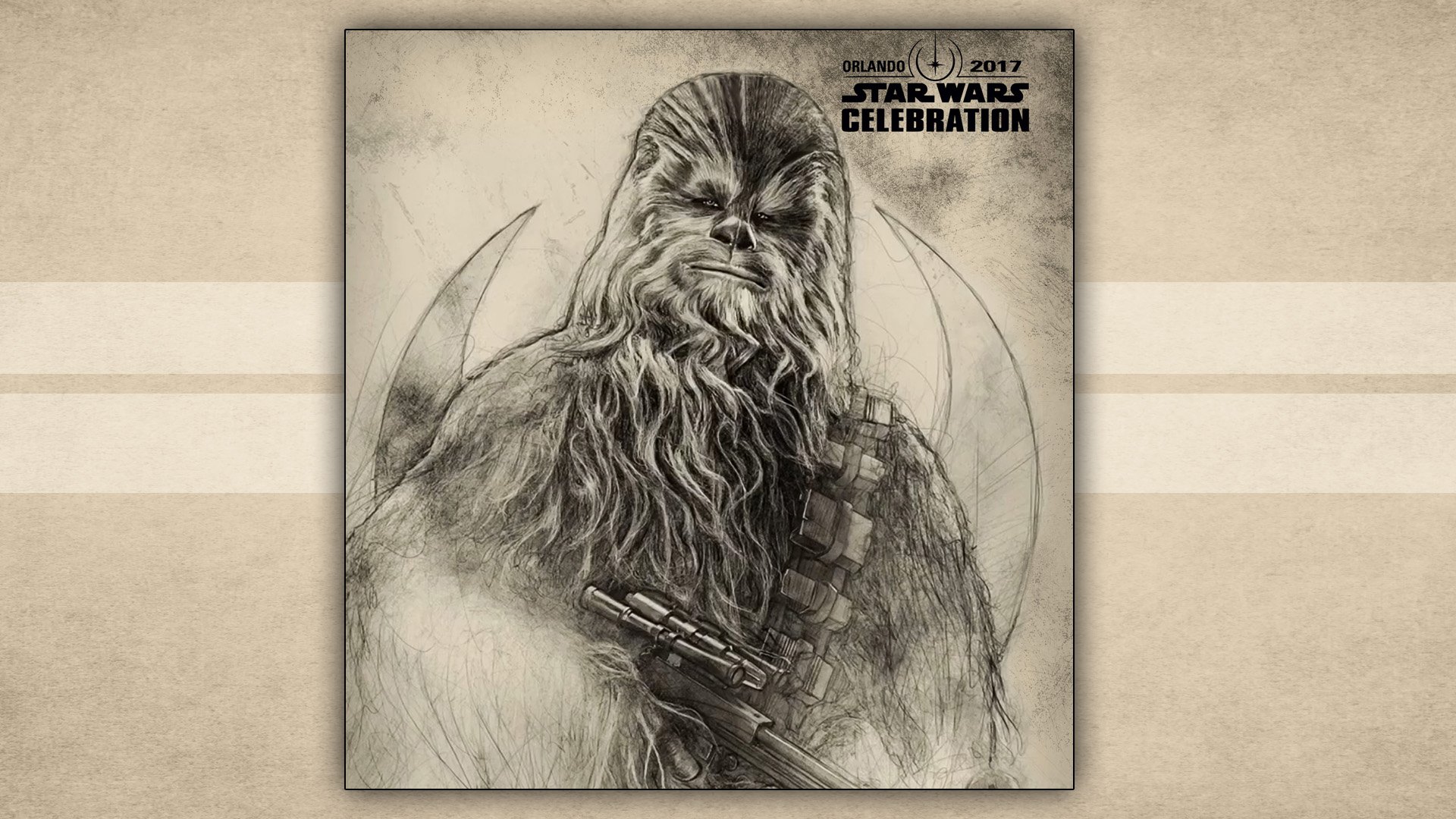 Epic Chewbacca HD Wallpaper | Star Wars Celebration Tribute by Paul ...