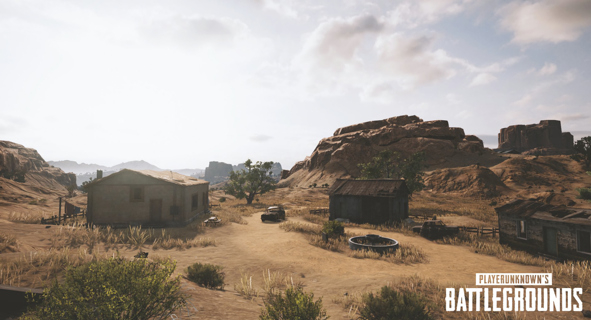 PUBG HD Wallpaper: Desert Battleground