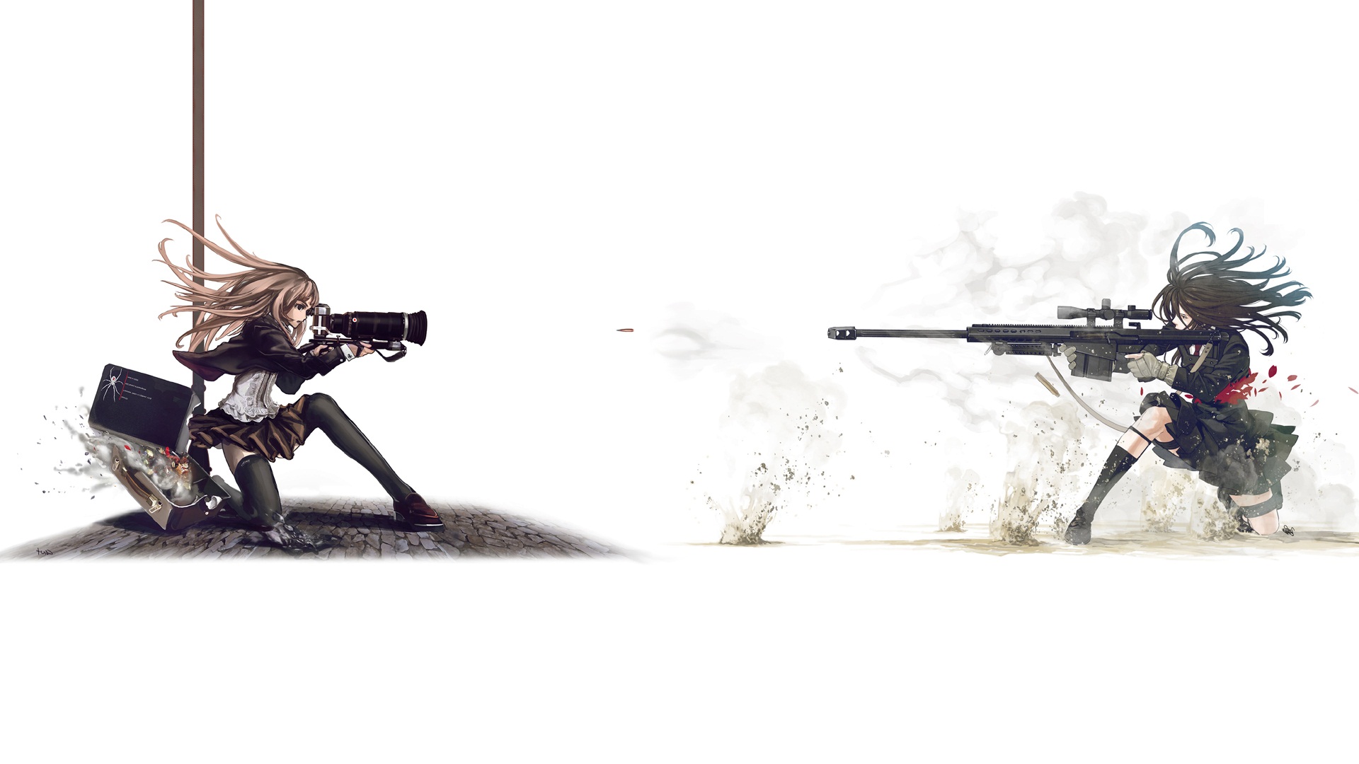 Epic Anime Crossover Clash – Original HD Wallpaper