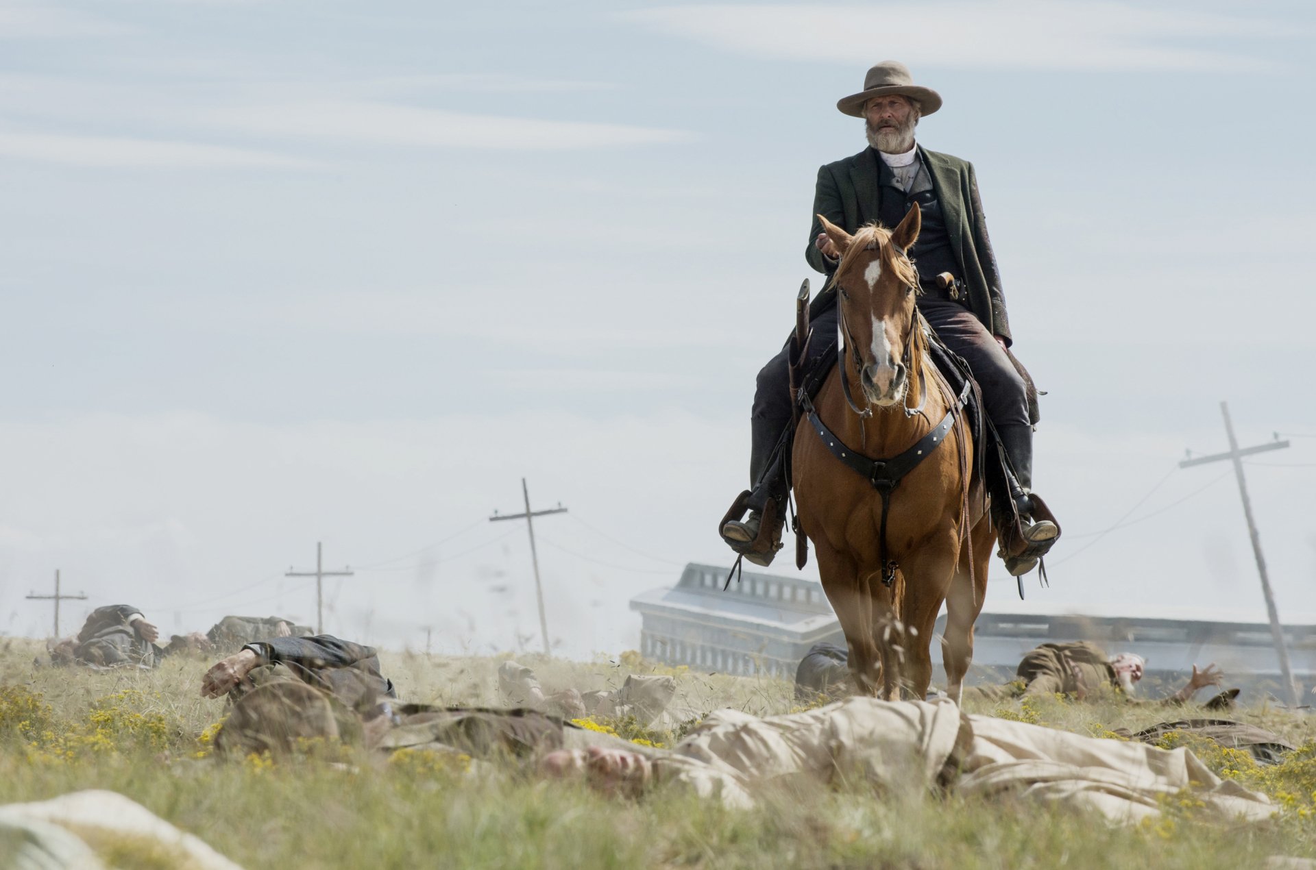 Godless Western Cowboy HD Wallpaper