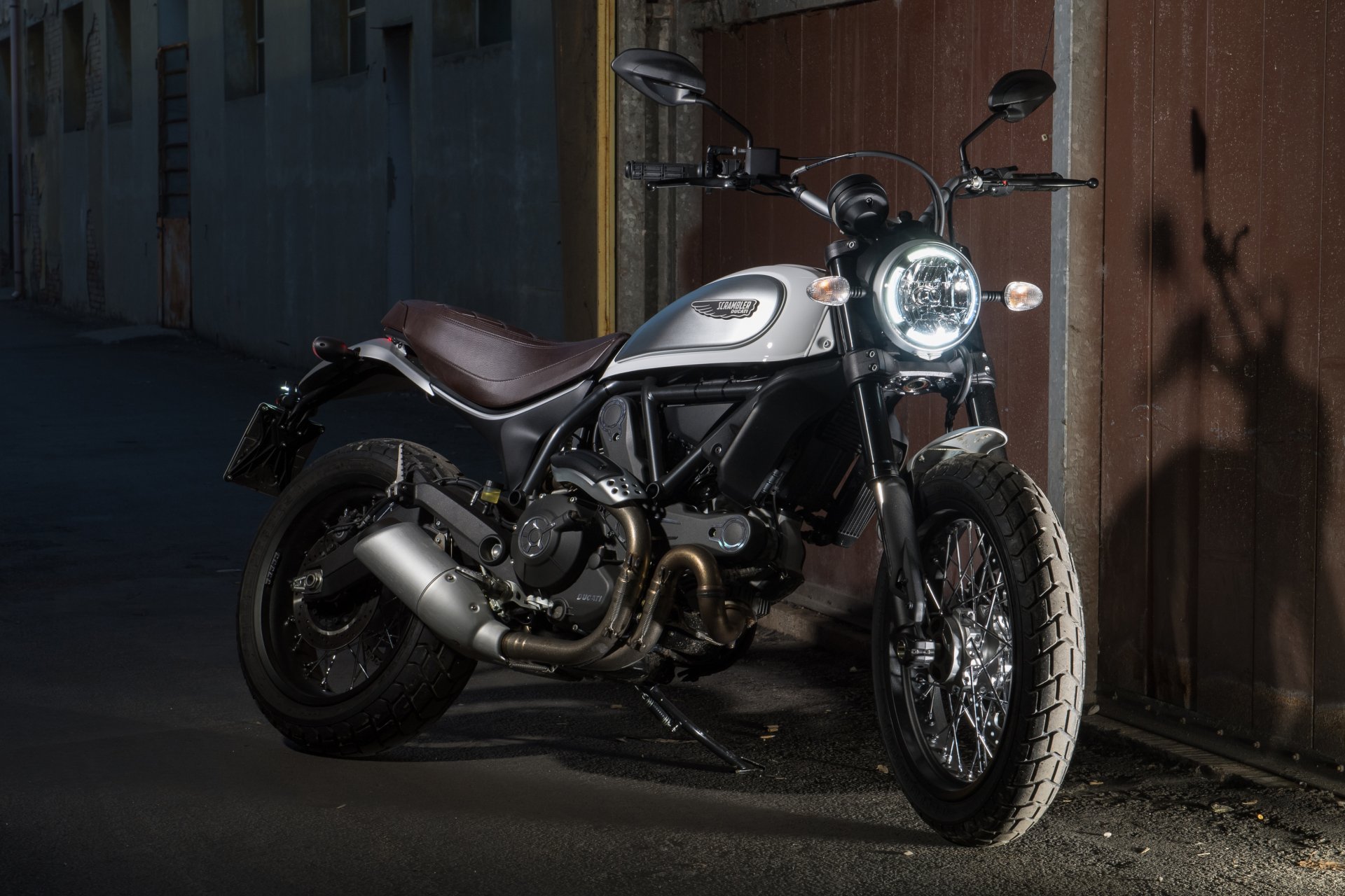 Ducati Scrambler — 4K Ultra HD Urban Motorcycle Wallpaper