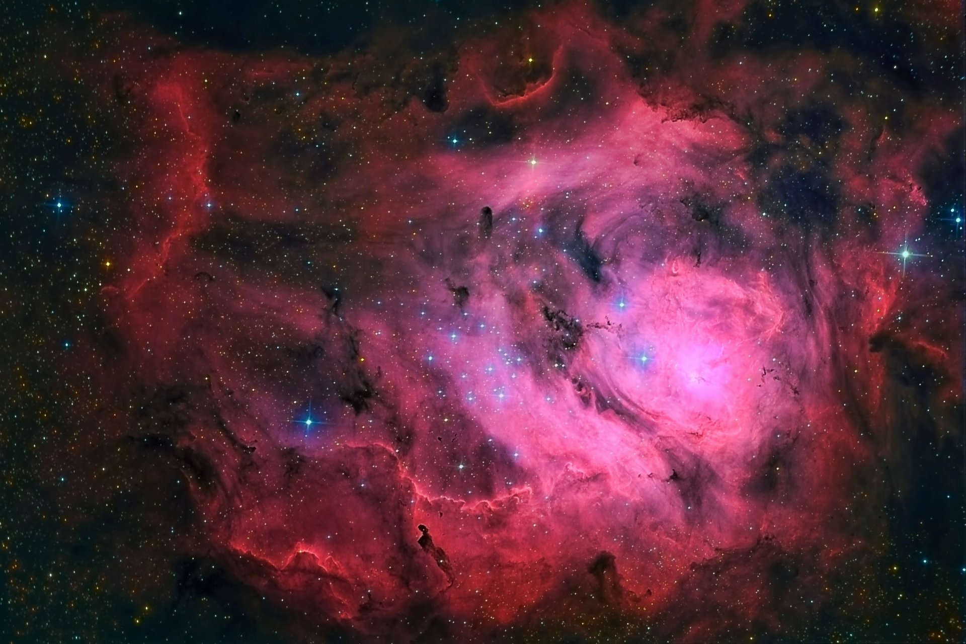 Download Star Pink Space Sci Fi Nebula HD Wallpaper