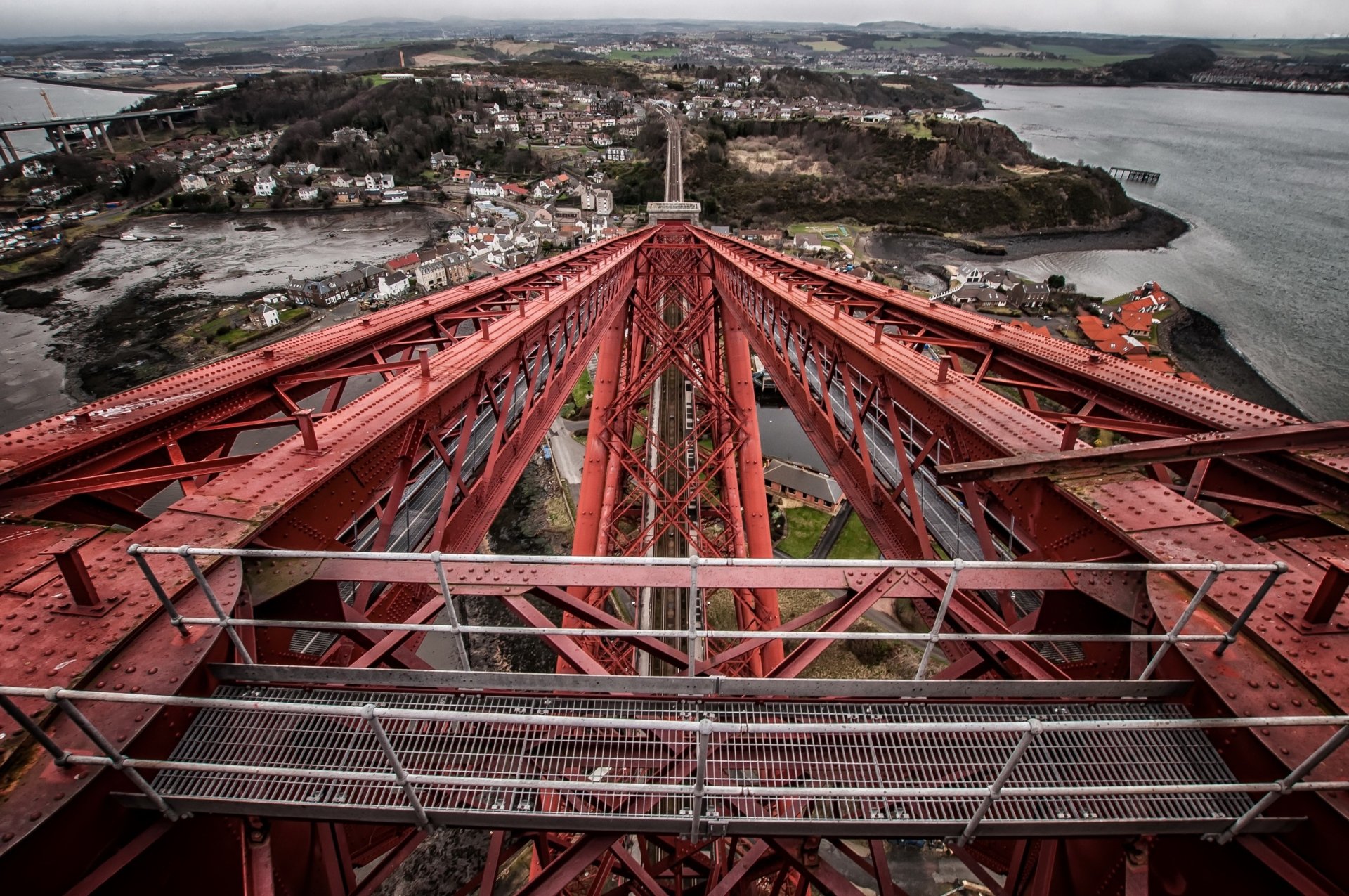 Download Edinburgh Architecture Scotland Man Made Forth Bridge HD Wallpaper